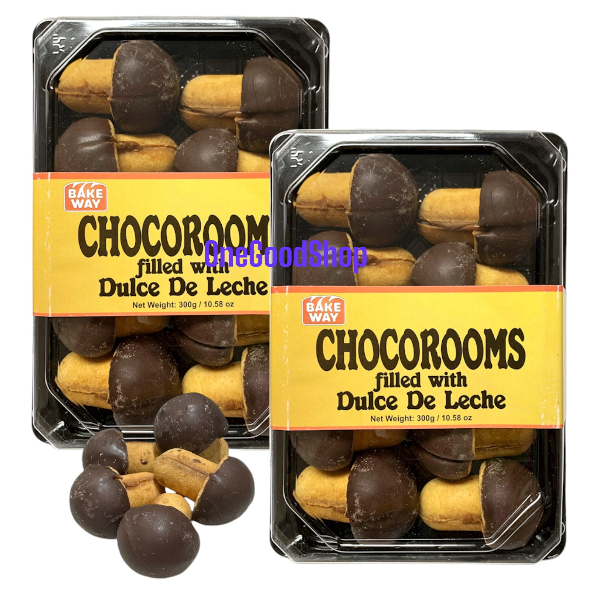 BAKEWAY CHOCOROOMS Cookies Filled with Dulce De Leche 10.58oz/each ...