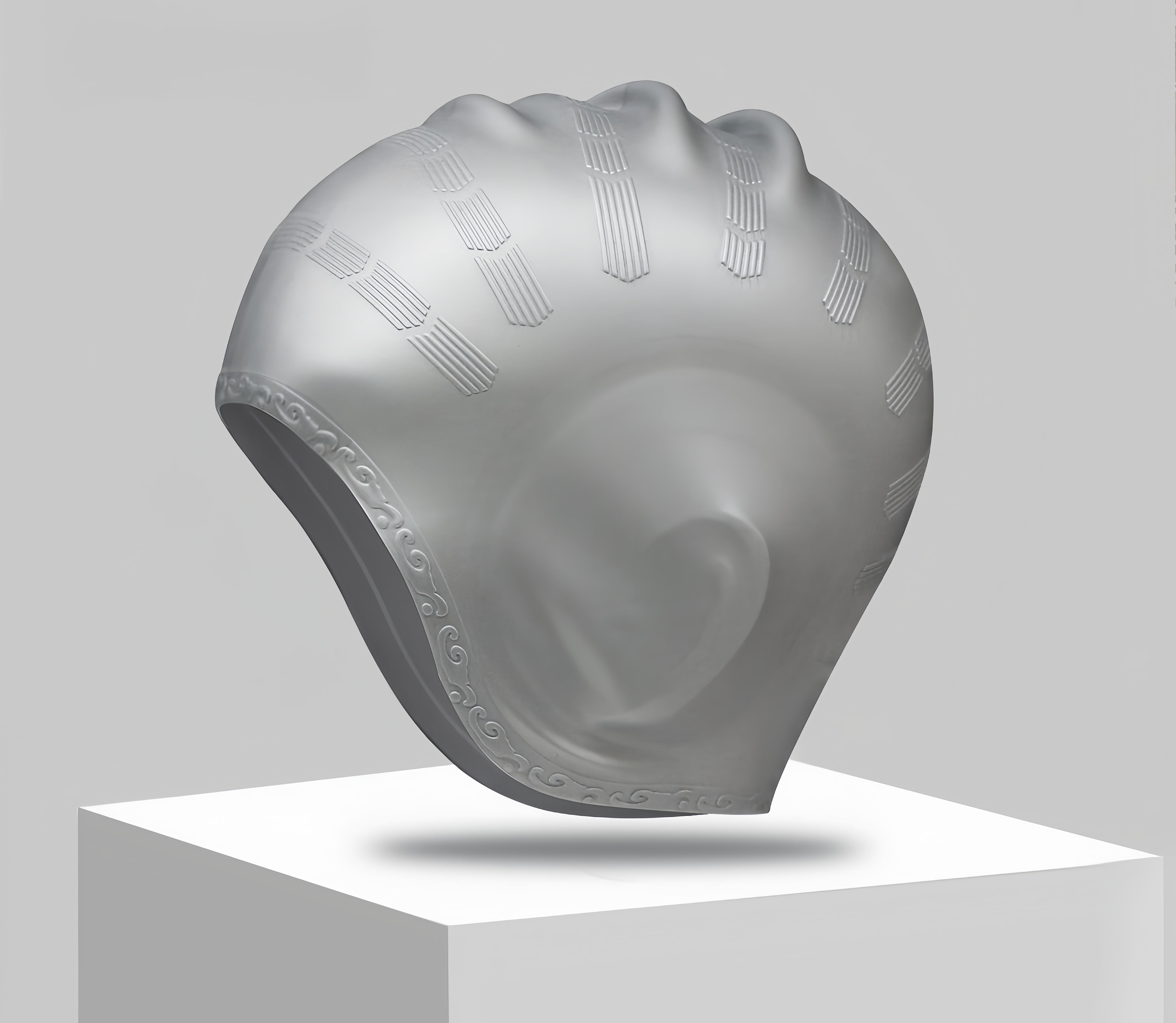 BAKIBO Swimming Cap Silicone Long Hair, for Long Short Hair Swimming ...