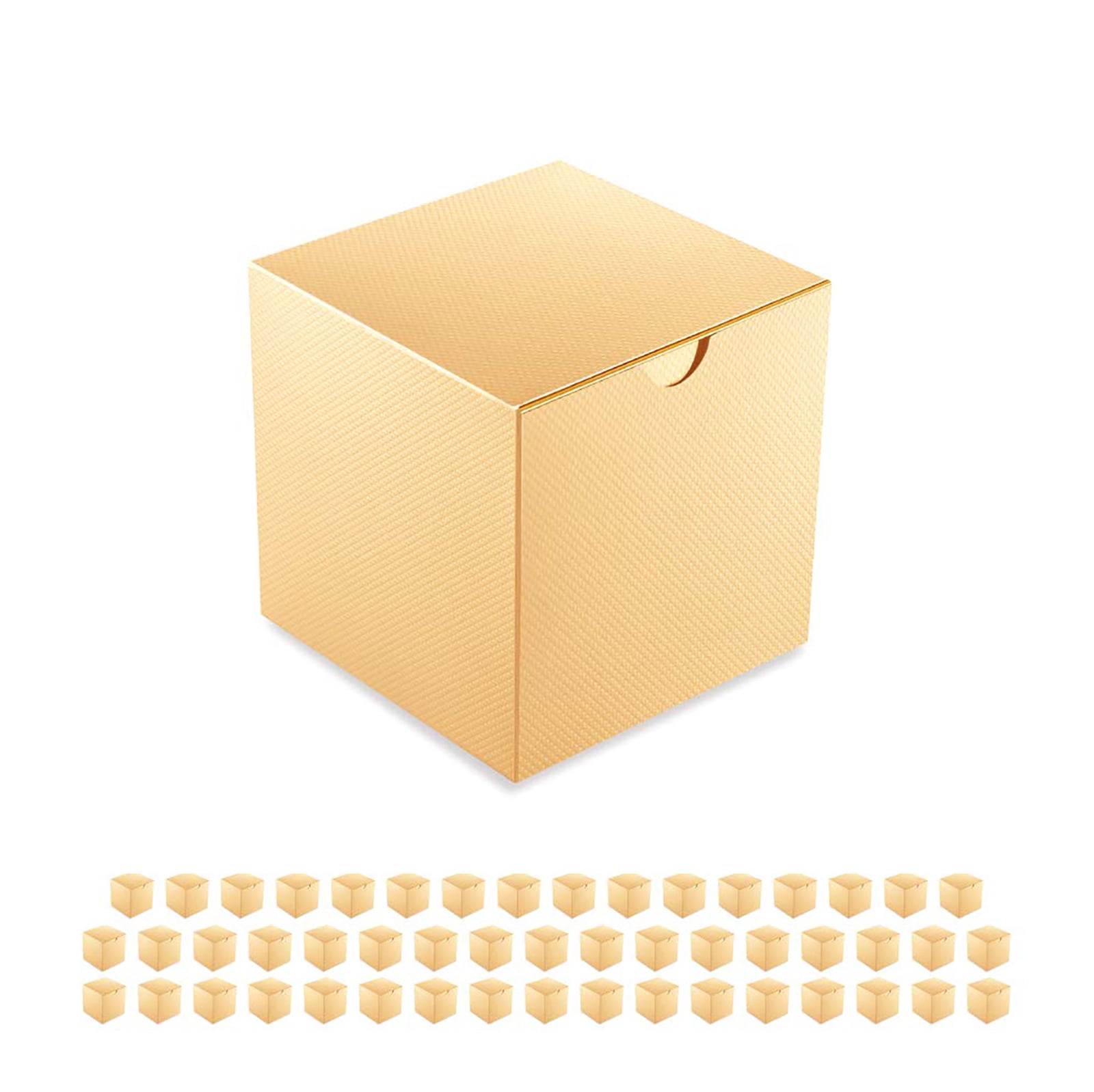 BAKIPACK Gift Boxes with Lids, Small Gold Gift Boxes Bulk for Gifts ...
