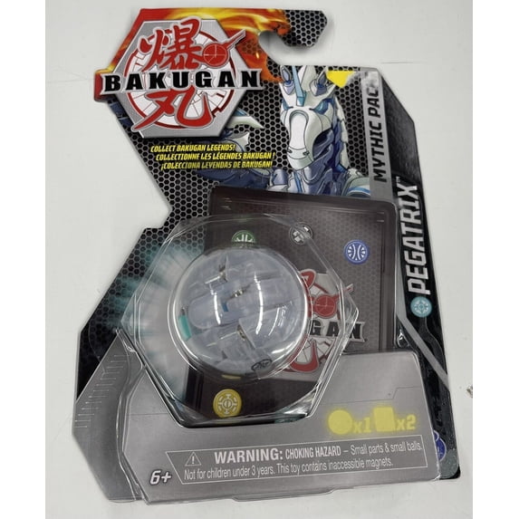 Spin Master Games, Bakugan Mythic Pack Nillious, Platinum True Metal ...