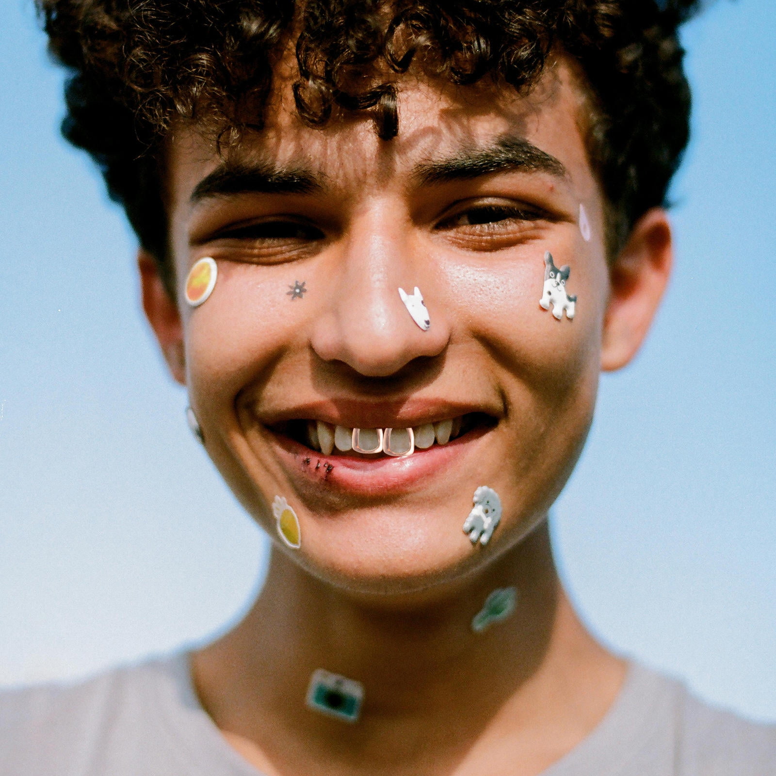 BALAHAPY 1 Set (2 Pcs) Rose Gold Copper Tooth Caps for Men's Teeth ...