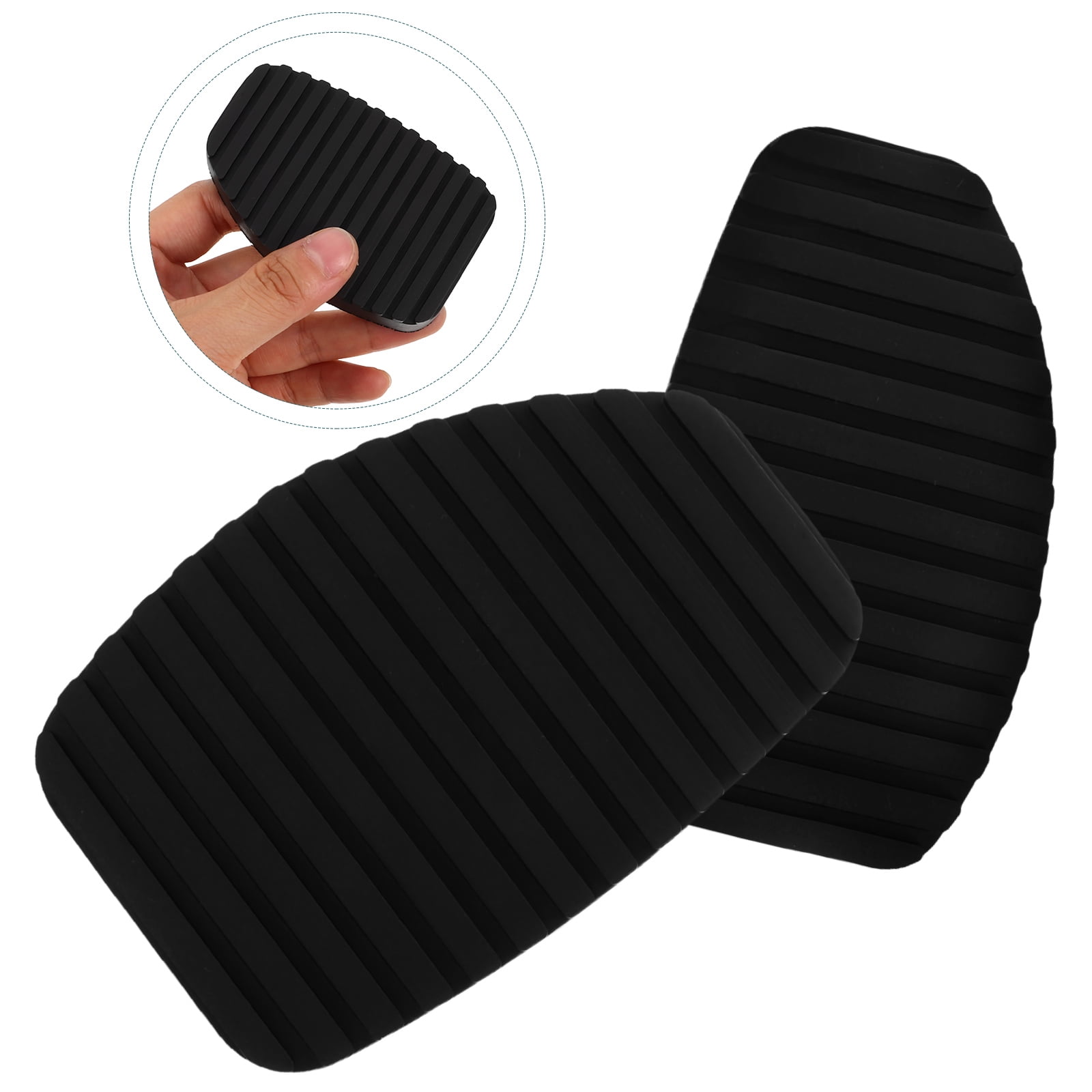 BALAHAPY 1 Set Car Pedal Covers Black Noise Reduction for Car Brake and ...