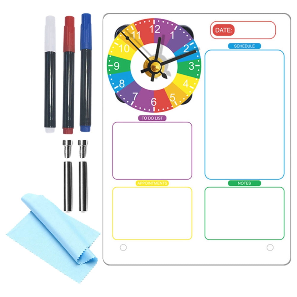 BALAHAPY 1 Set Dry Erase Whiteboards for Desk Note-taking and ...