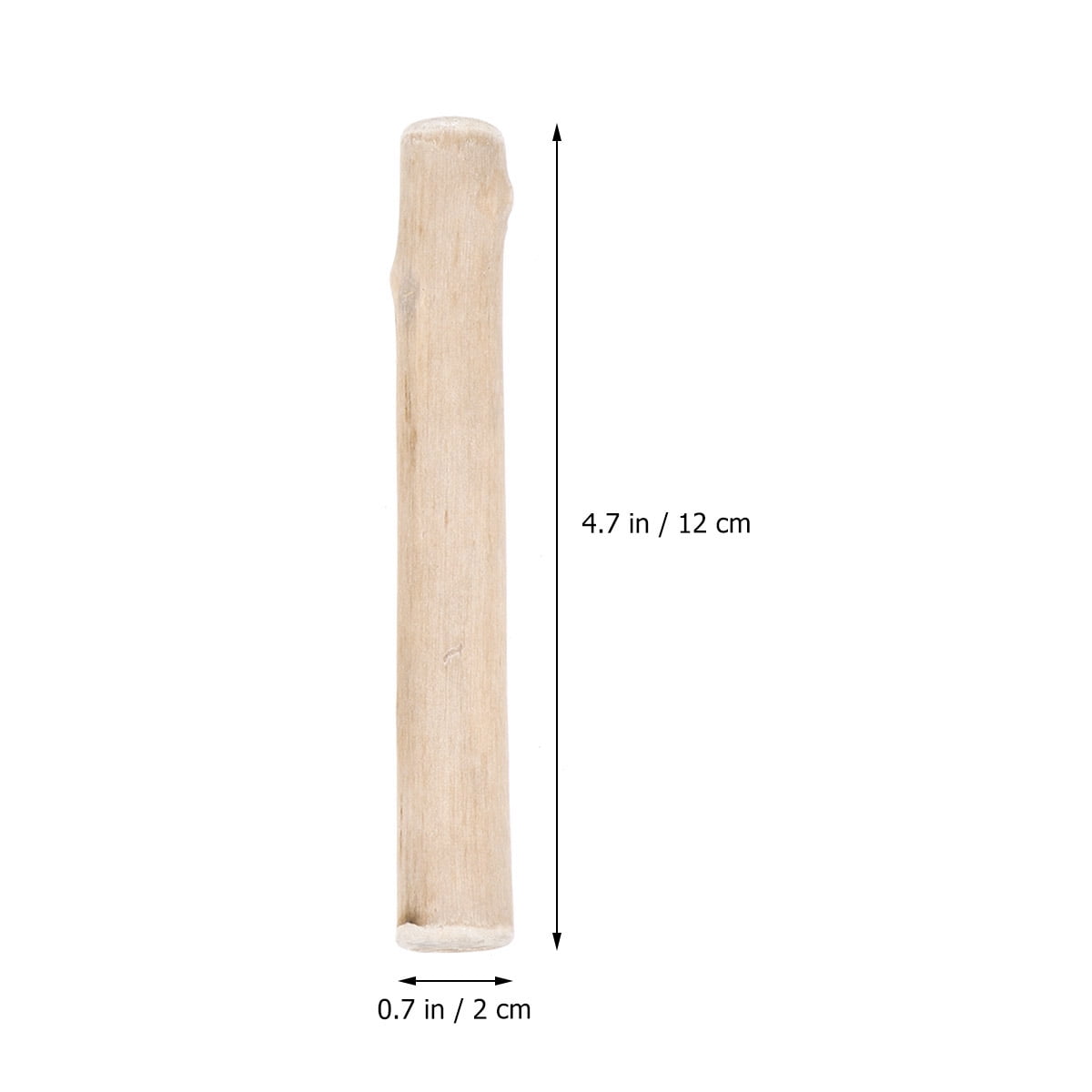 BALAHAPY 16Pcs Diy Blocks Natural Wood Log Sticks For Christmas Party ...