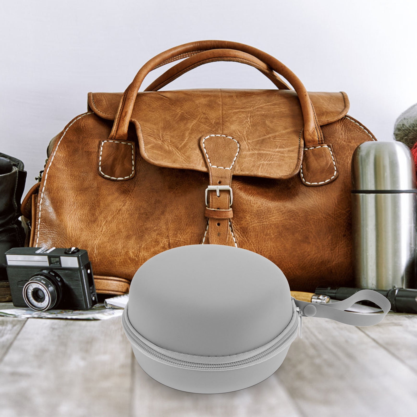 BALAHAPY 1Pack Neck Pillow Boxes with Zipper U-Shape Pillow Organizer ...