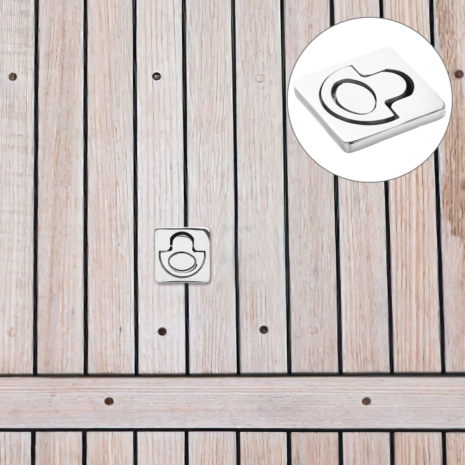 BALAHAPY 1Pack Stainless Steel Slam Latches for Deck Hatch Door Locking ...