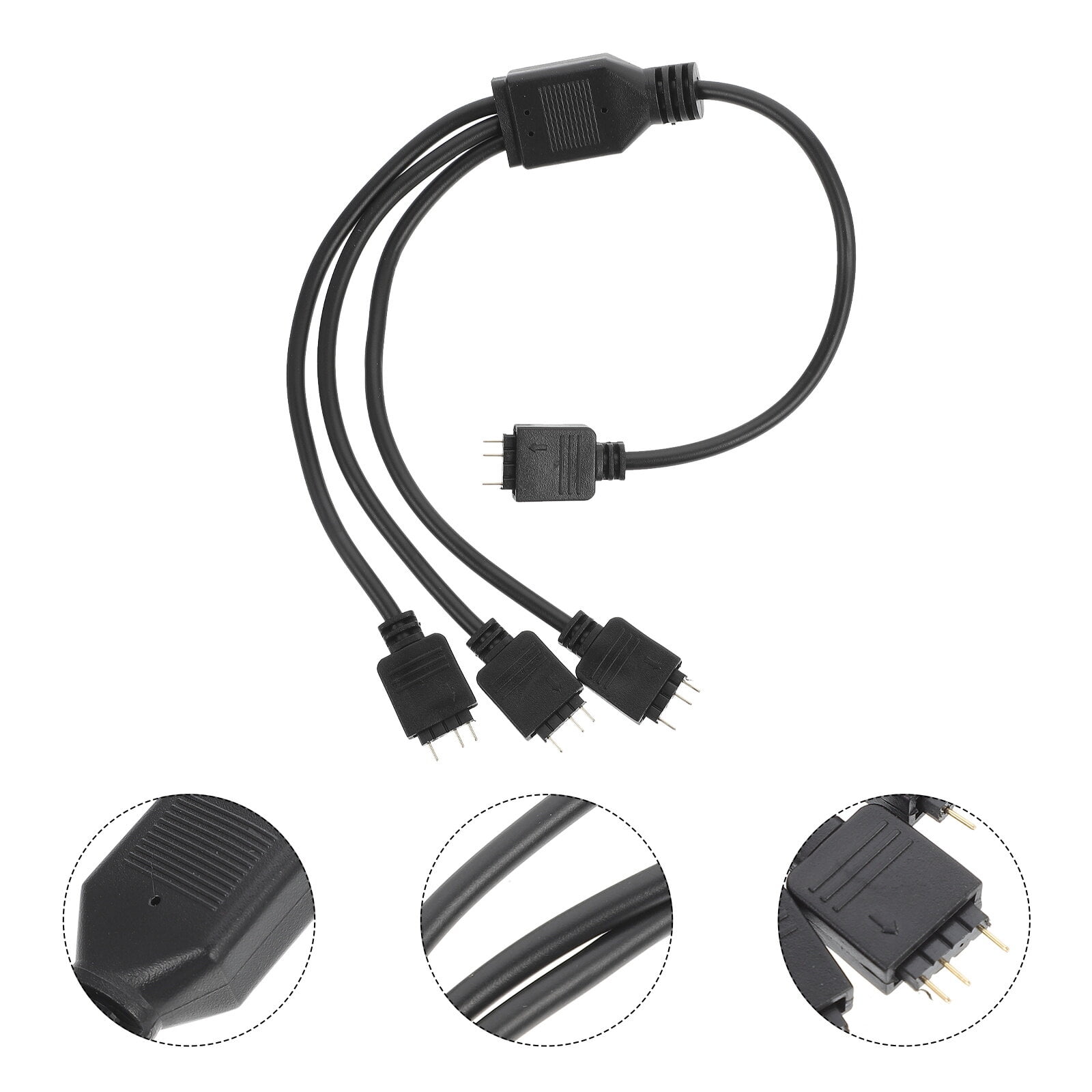 BALAHAPY 1Pcs Addressable Rgb Splitter Extension Cable for Motherboard ...