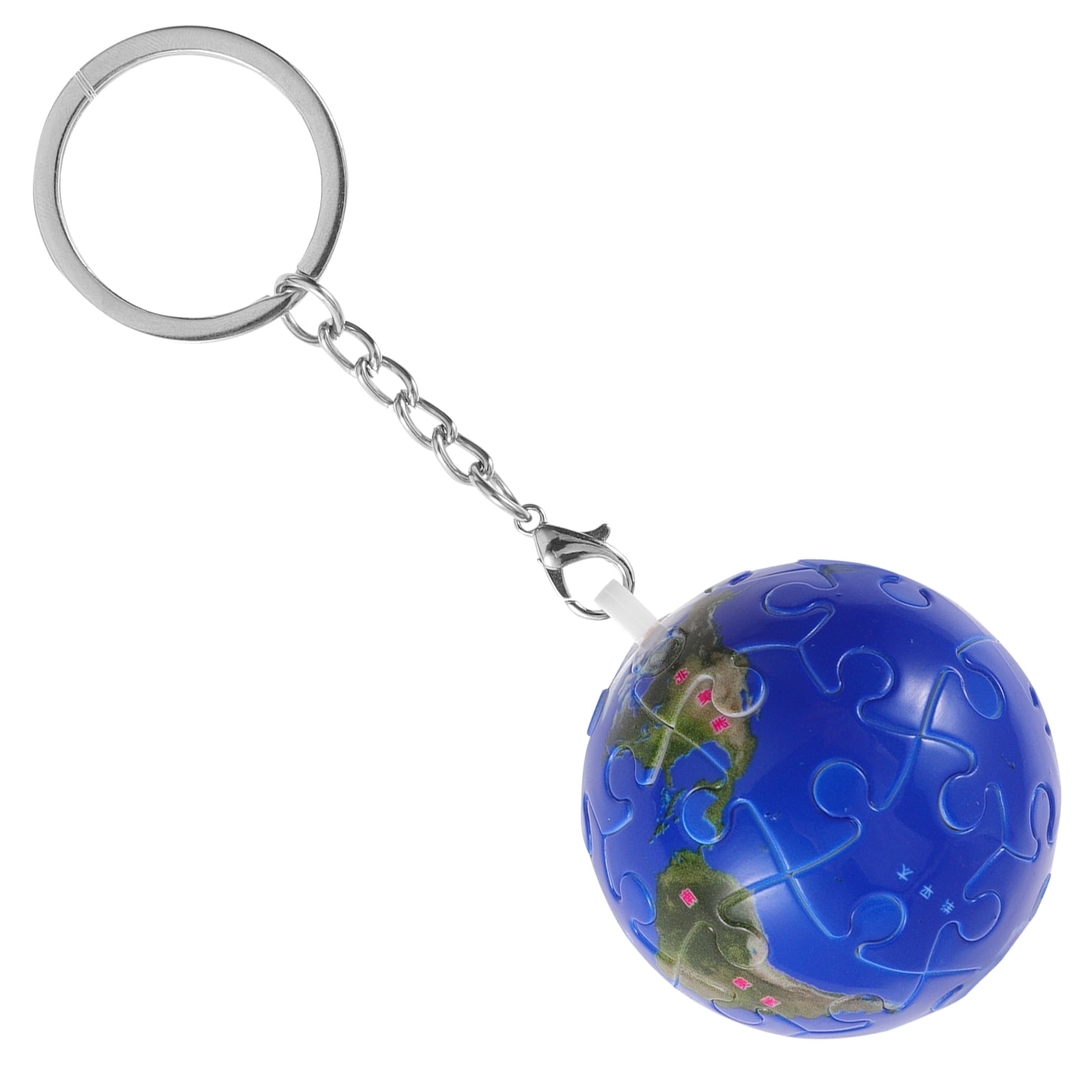 BALAHAPY 1Pcs Bag Ornaments Blue Plastic Sphere Shape with Hanging ...