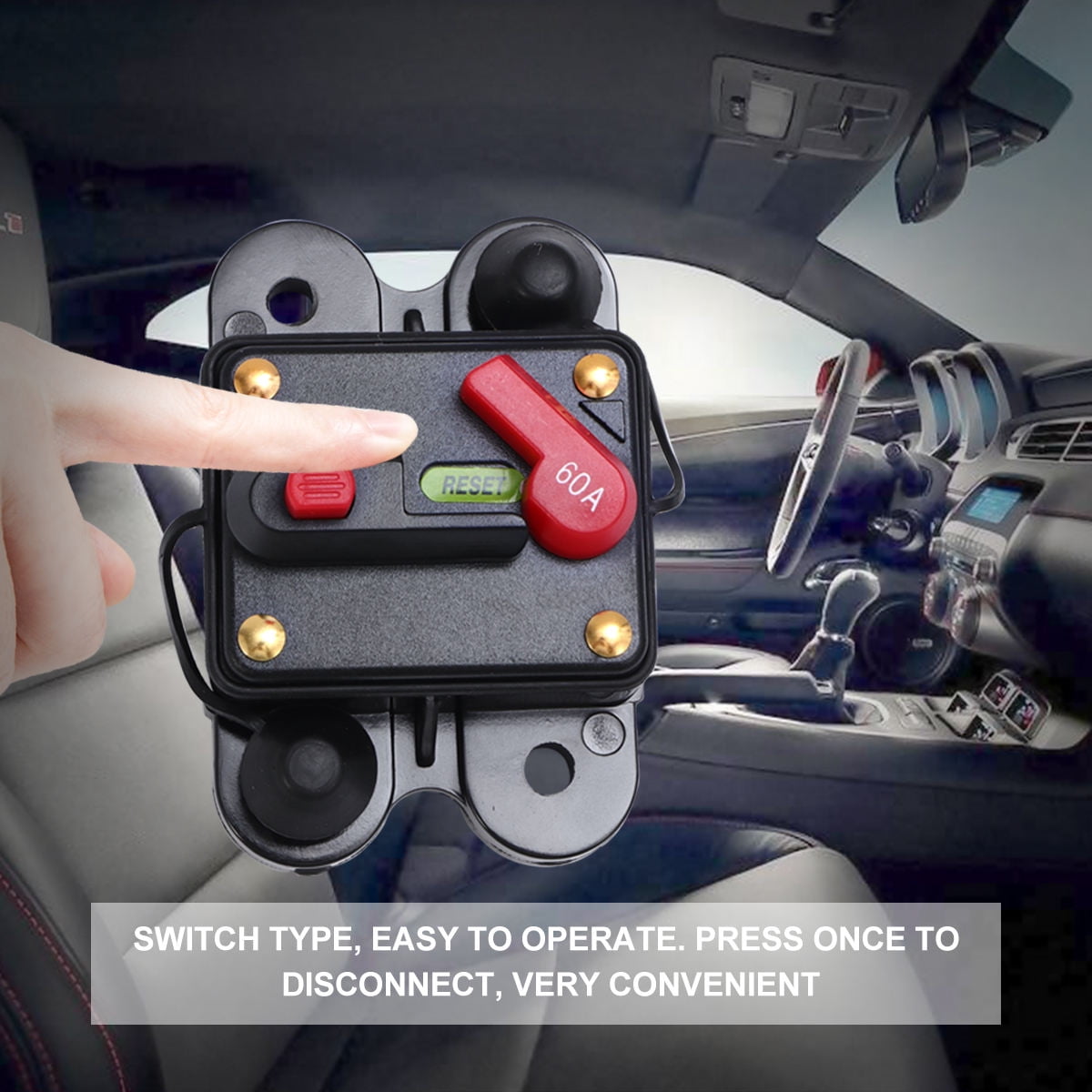 BALAHAPY 1Pcs Circuit Overload Protector Devices for .95x1.97x1.77in ...