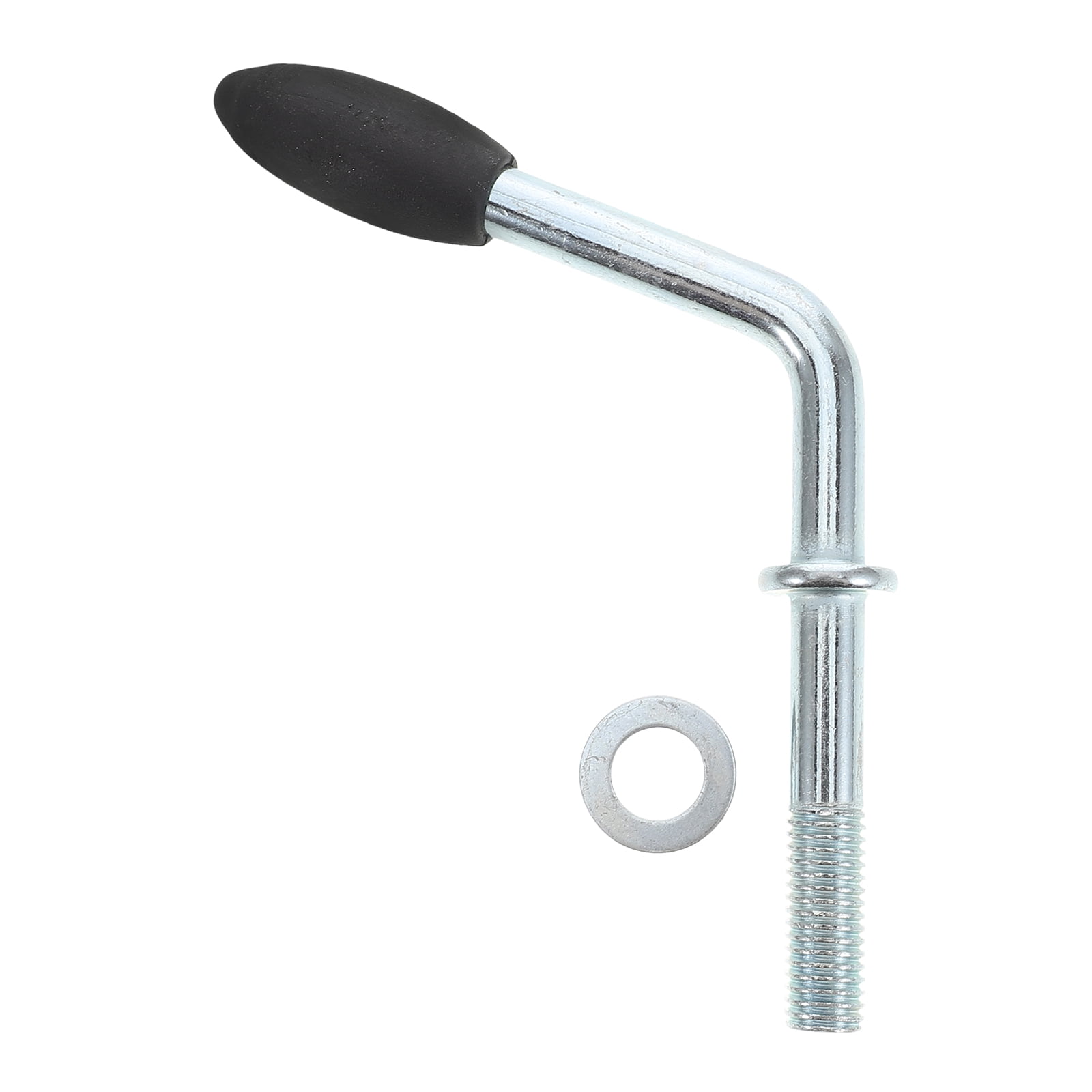 BALAHAPY 1Set Durable Crank Handle for Trailer Jack Crank Silver 3.94x3 ...