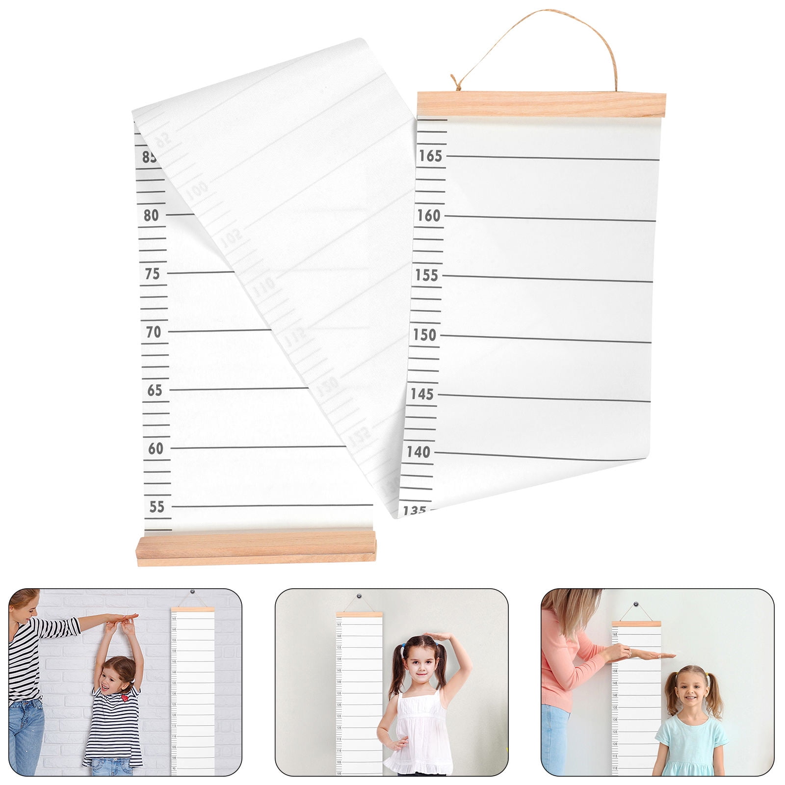 BALAHAPY 1Set Elegant and Simple Wall Height Chart for Kids Growth ...