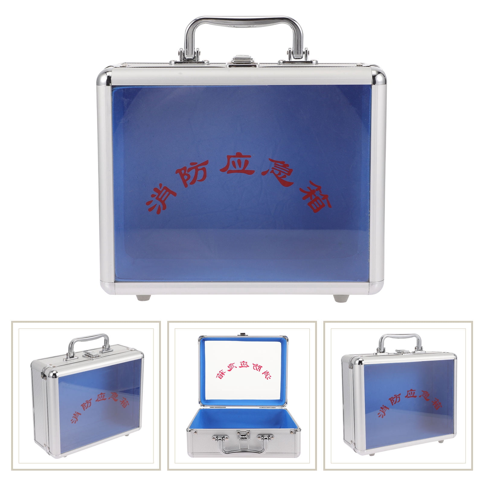 BALAHAPY 1Set Portable Aluminum Storage Boxes Handle Design For ...