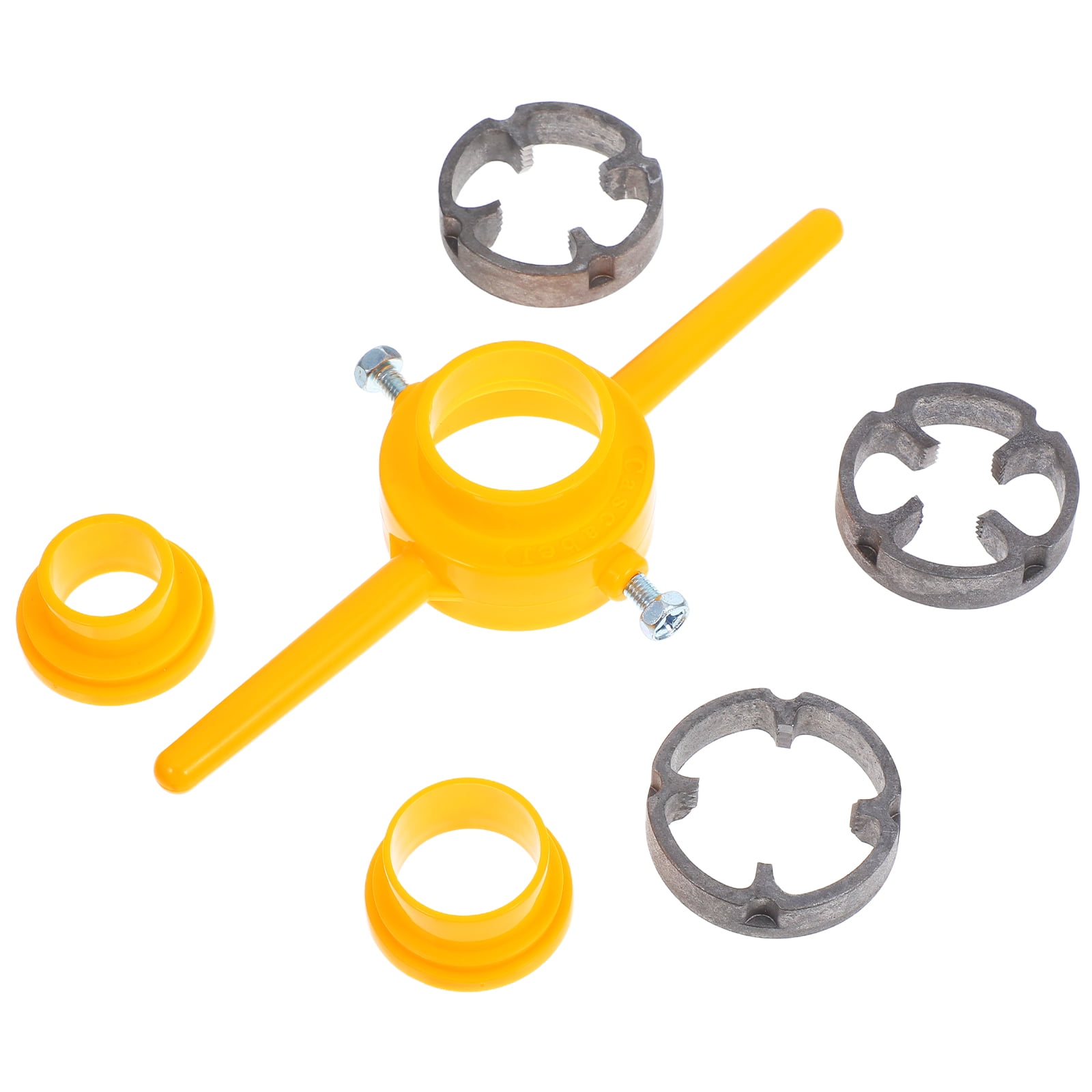 BALAHAPY 1Set Yellow Alloy Steel Pipe Threader for DIY Enthusiasts and ...