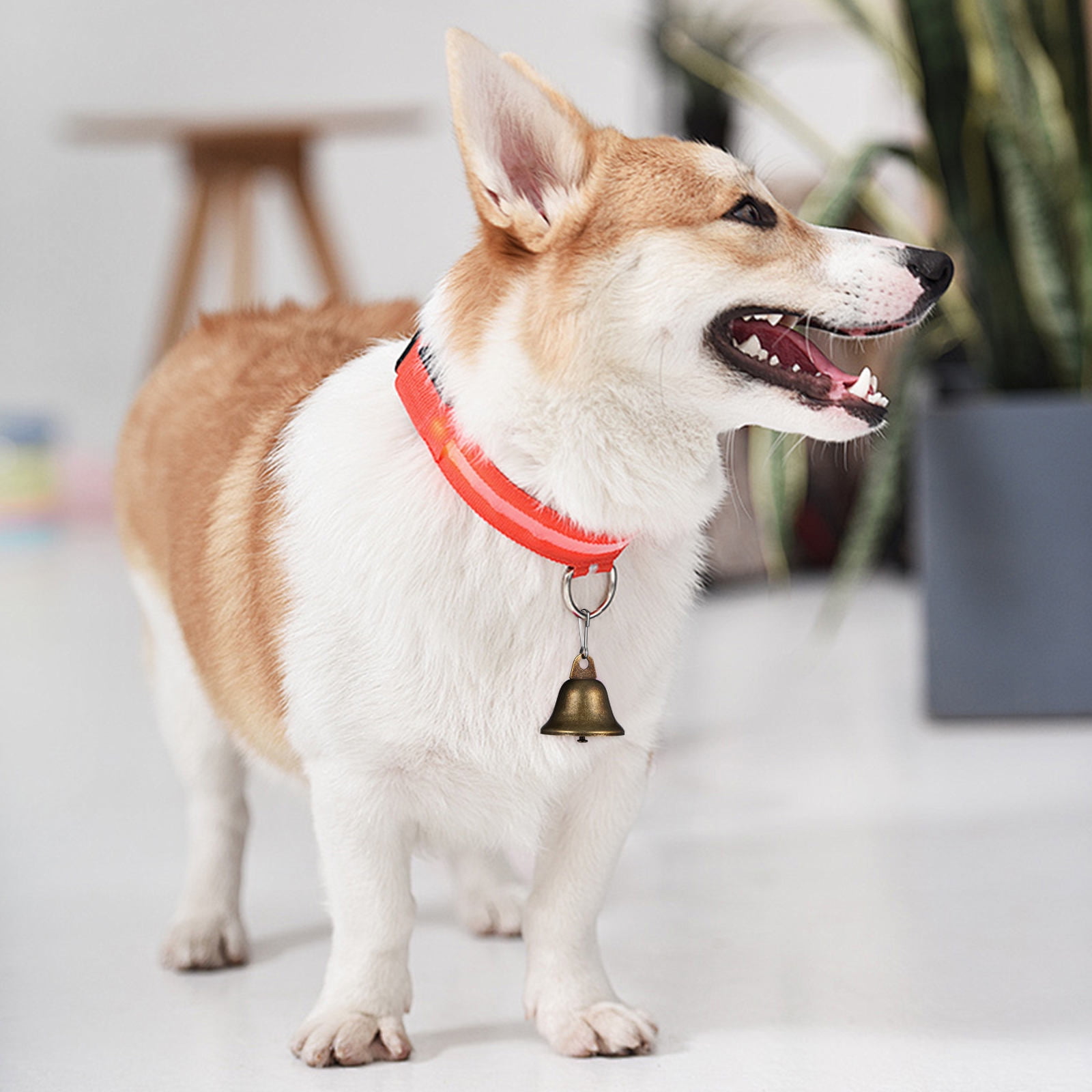 BALAHAPY 20Pcs Bell Decorations In Dark Brown Metal For Artists And ...