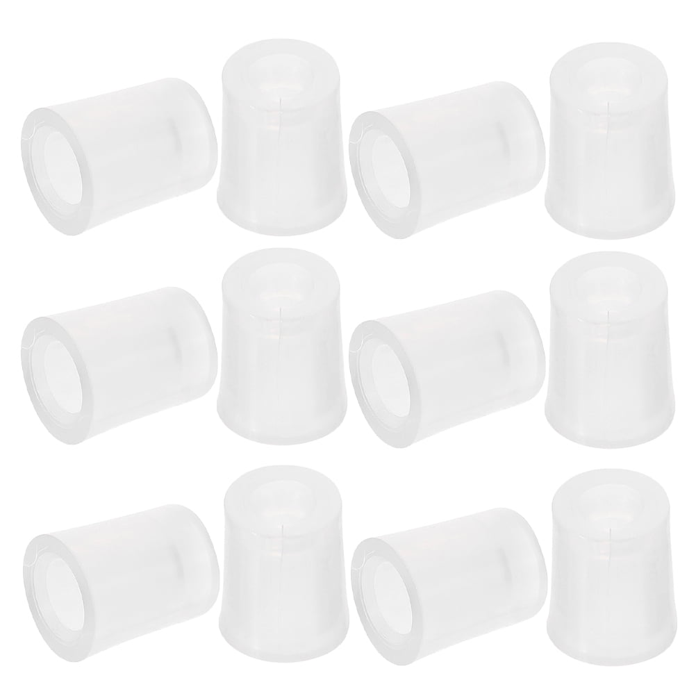 BALAHAPY 20Pcs Mini Containers White Plastic for Makeup Essential Oil ...