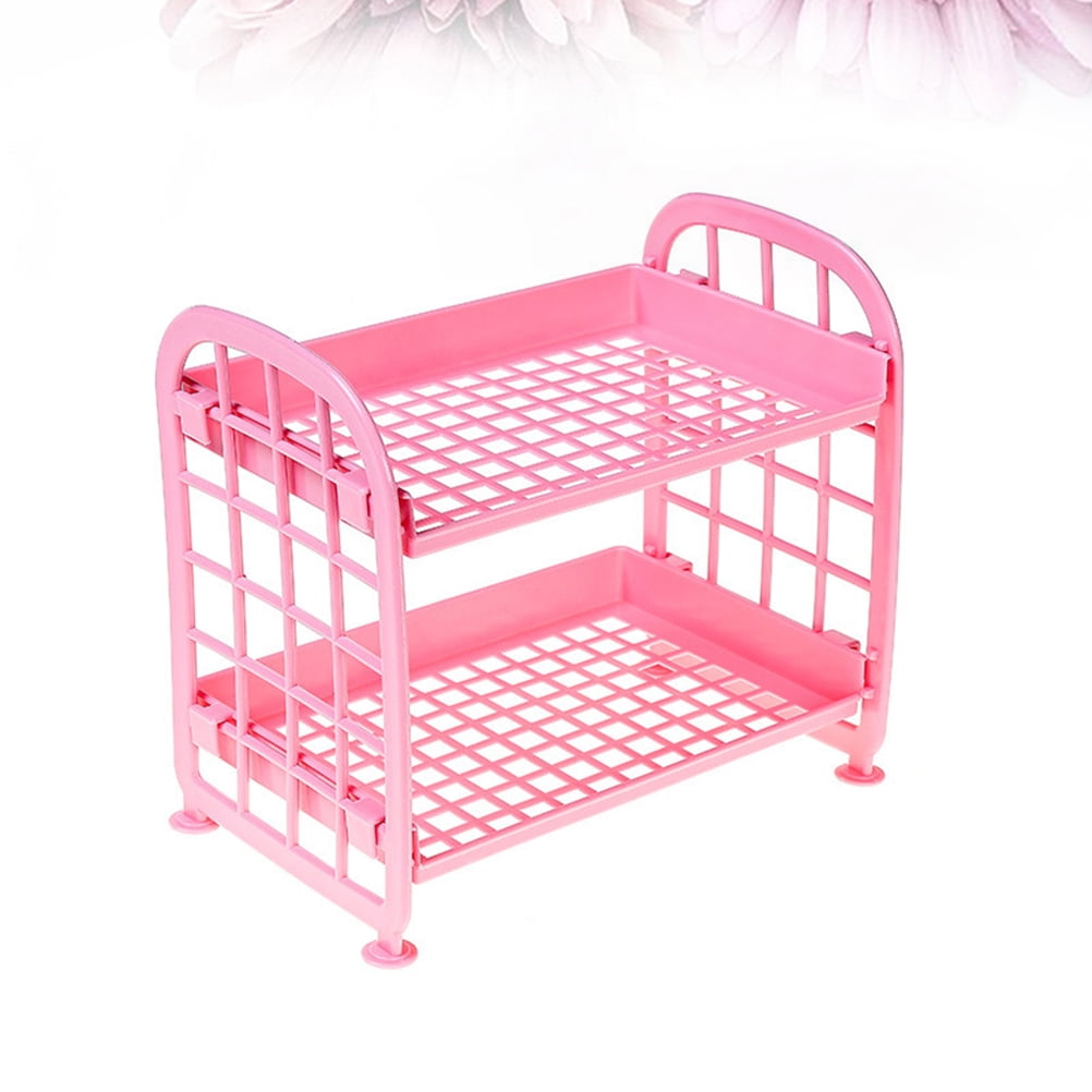 BALAHAPY 2Pcs Countertop Shelf Double Layers PP Material for Kitchen ...