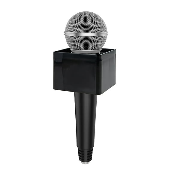 BALAHAPY 2Pcs Microphone Station Logo for Professional Design and ...