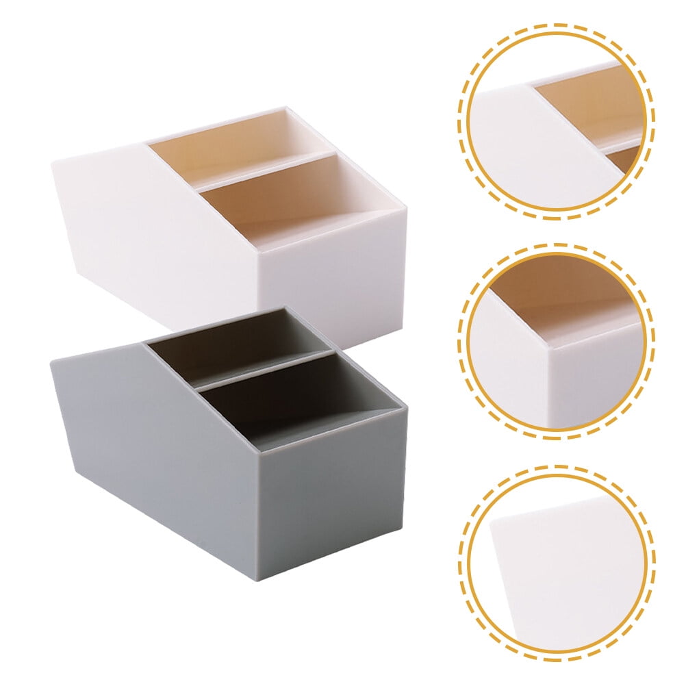 BALAHAPY 2Pcs Rectangular Shape Multi-grid Pen Holder For Office And ...