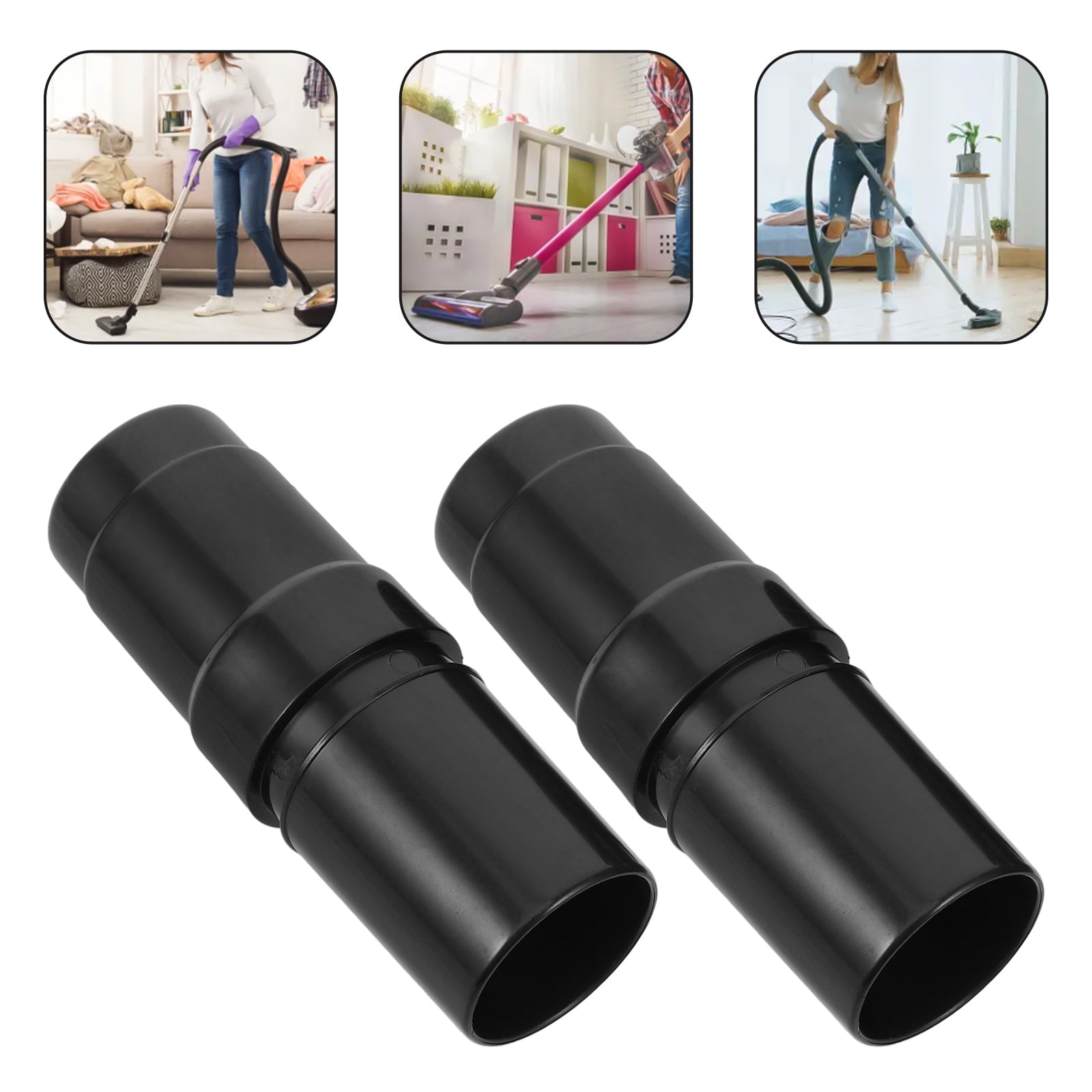 BALAHAPY 2Pcs Universal Vacuum Hose Adapter Kit For Home Users Vacuum ...