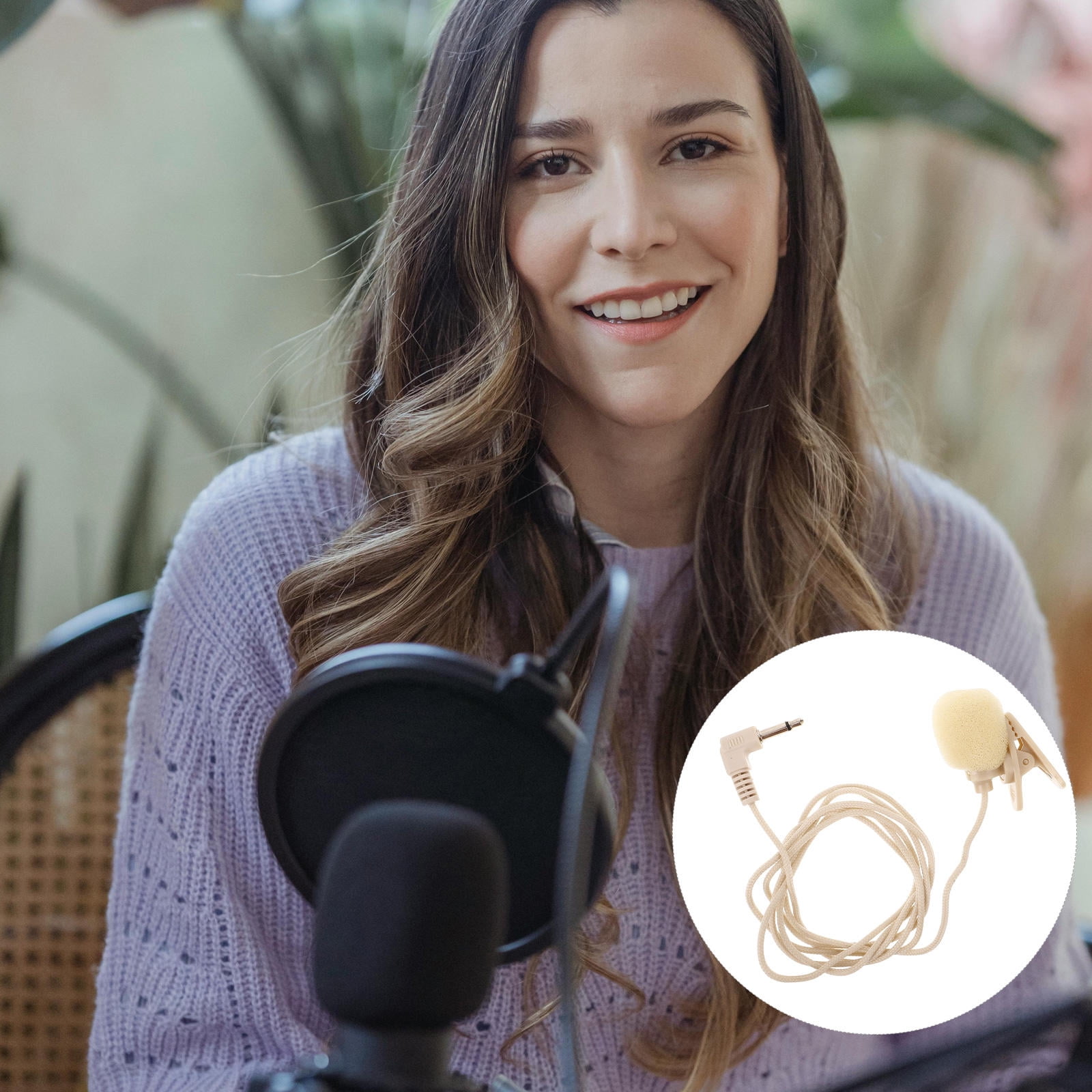 BALAHAPY 2Set Clip On Mic for Meetings and Interviews with High ...