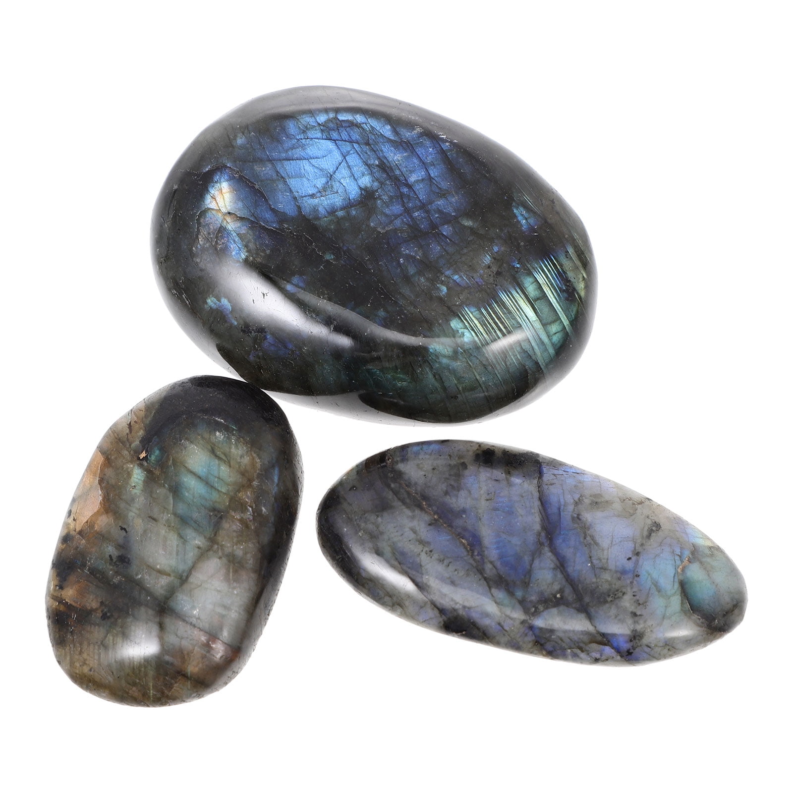 BALAHAPY 3Pcs Crystal Mineral Specimen Random Shape for Home Ornaments ...