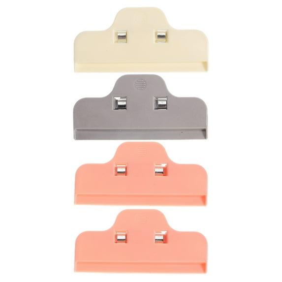 BALAHAPY 4Pcs Assorted Color Compact Design Clips for Holding Edges ...