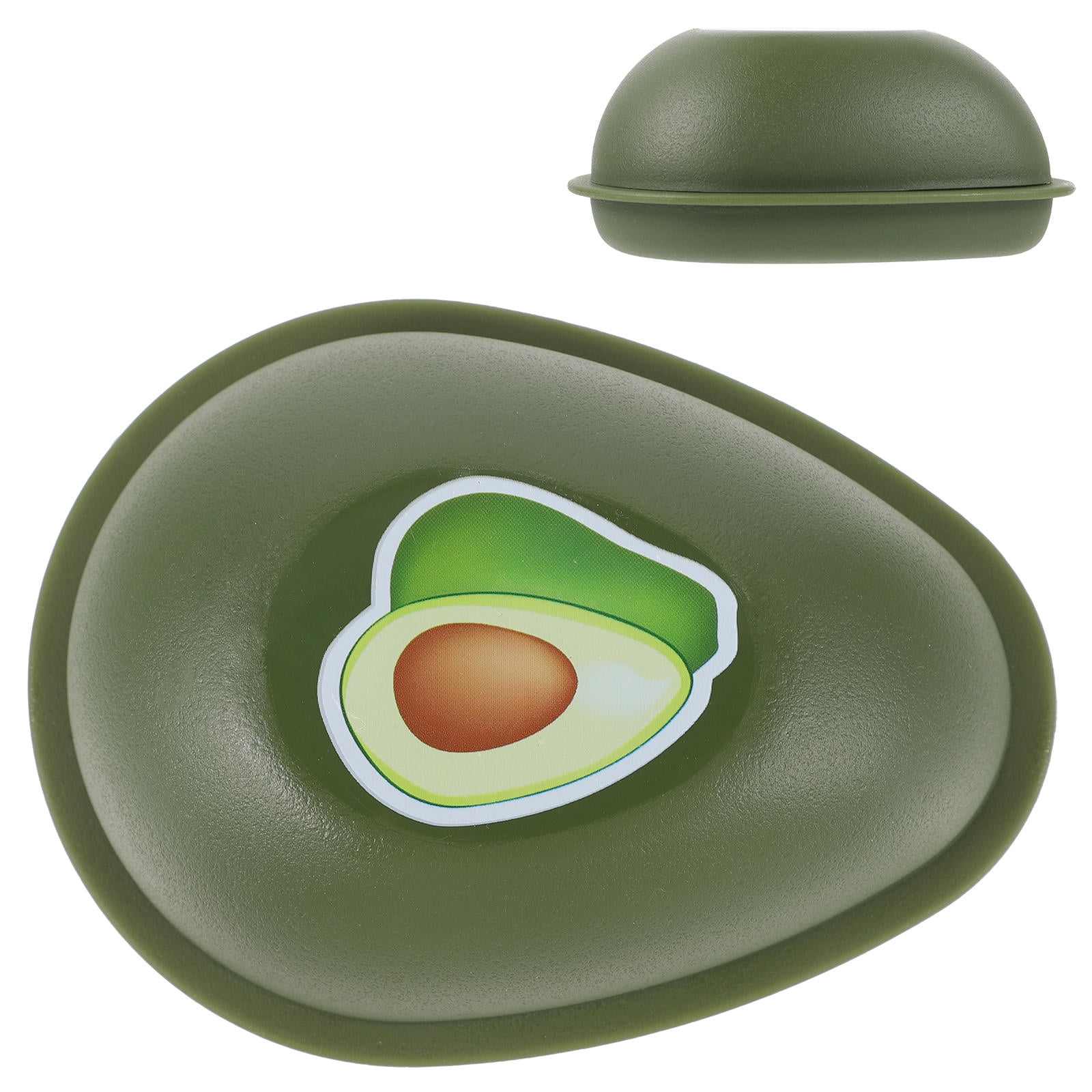 BALAHAPY 4Pcs Avocado Container For Fridge Sealing And Storage In Olive ...