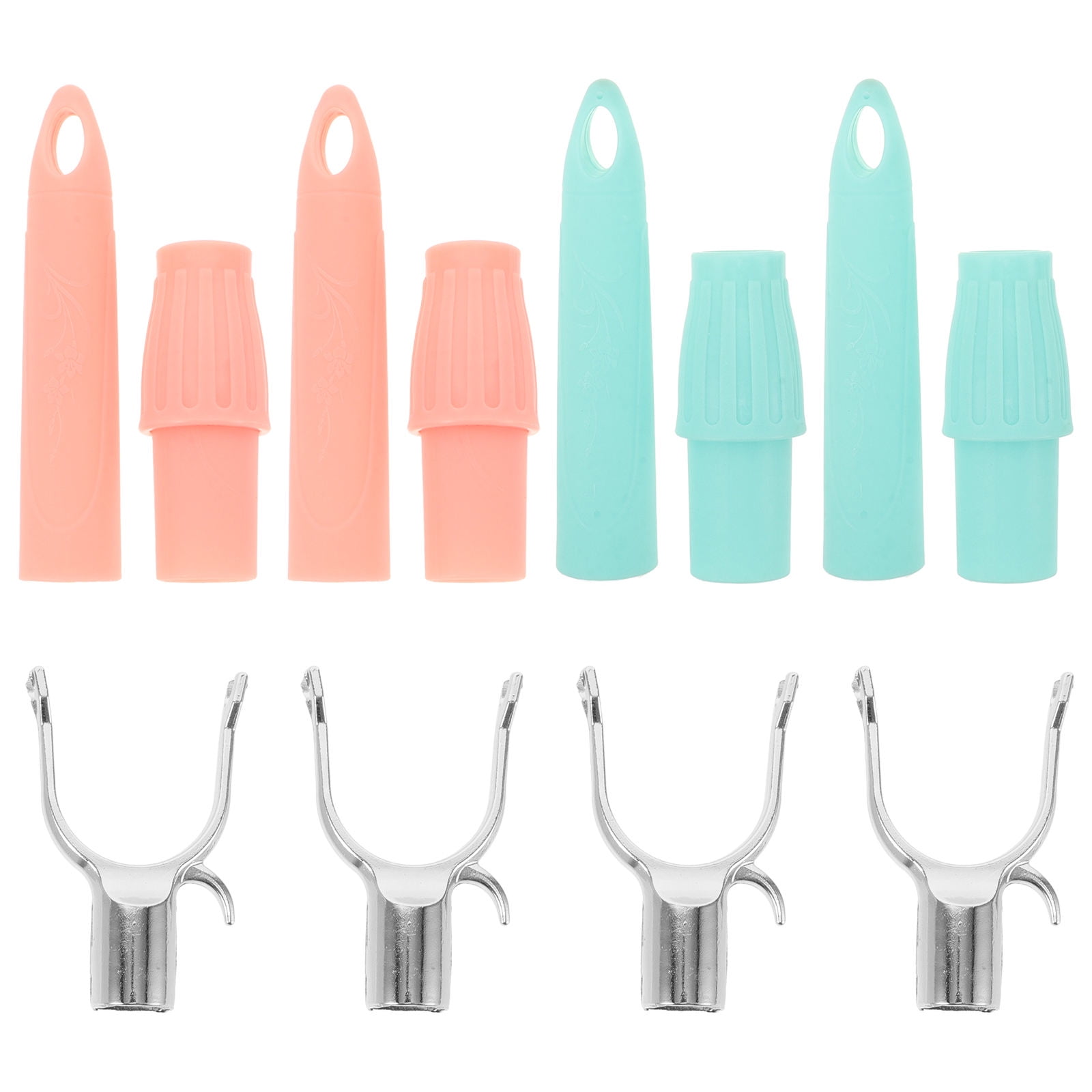 BALAHAPY 4Pcs Reacher Pole with Hook Adjustable Telescopic for Shelf ...