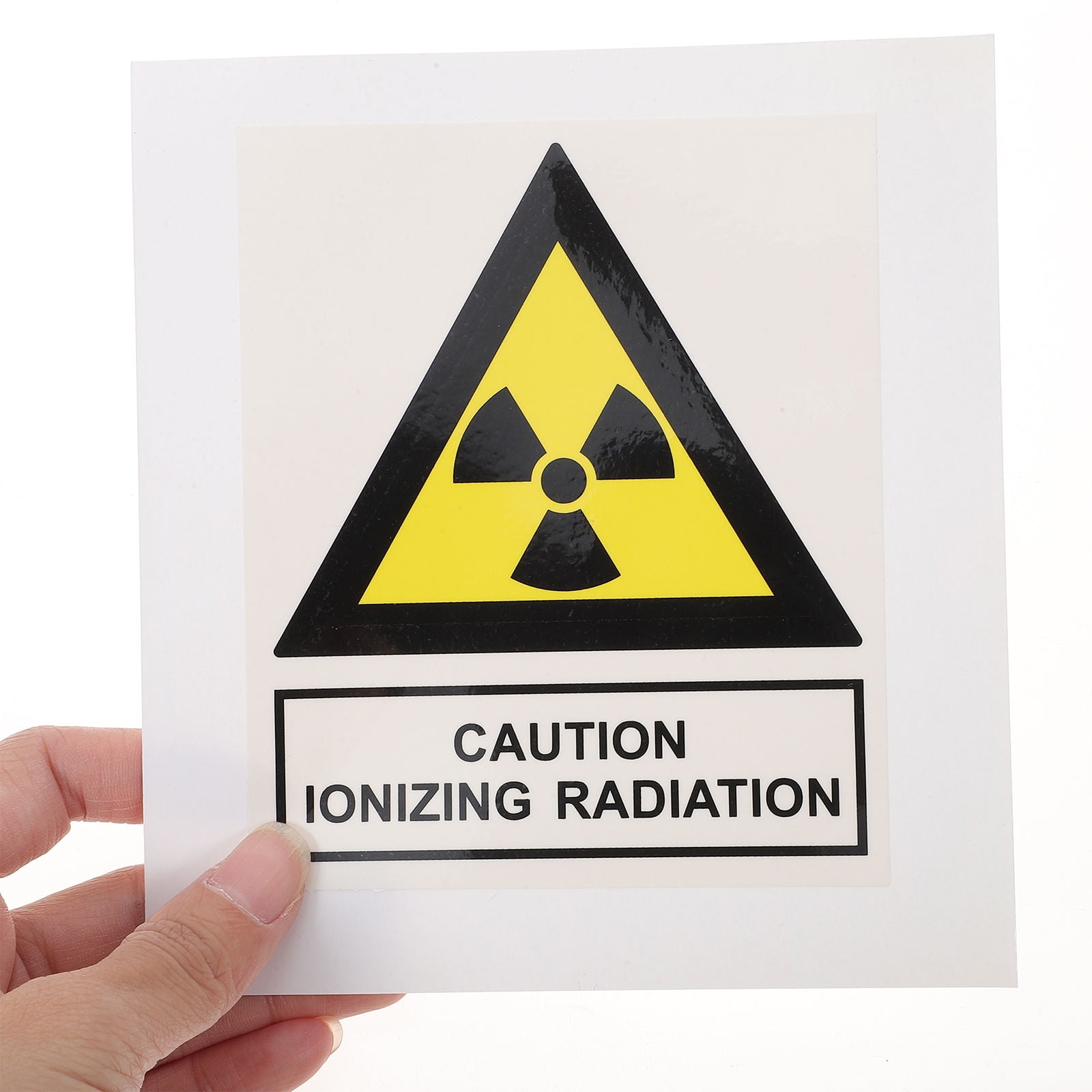 BALAHAPY 4Pcs Warning Stickers for Laboratory Hospital Industry Use ...