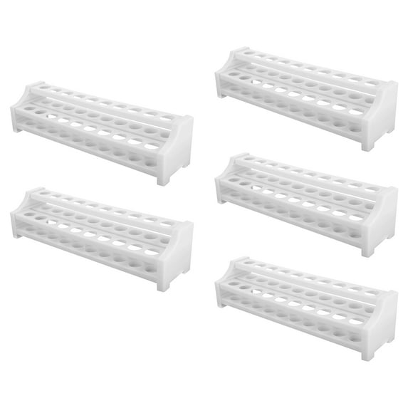 BALAHAPY 5Pcs Plastic Sample Test Tubes Bracket for Laboratory and ...