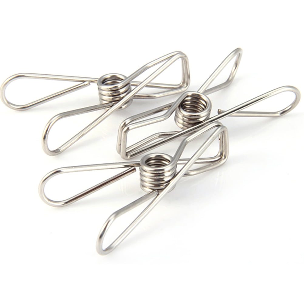 BALAHAPY 60Pcs Multi-purpose Stainless Steel Clip for General Users in ...
