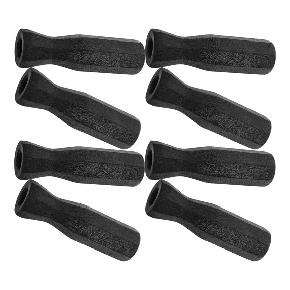 BALAHAPY 8Pcs Black Plastic Durable Foosball Table Handle for Family ...