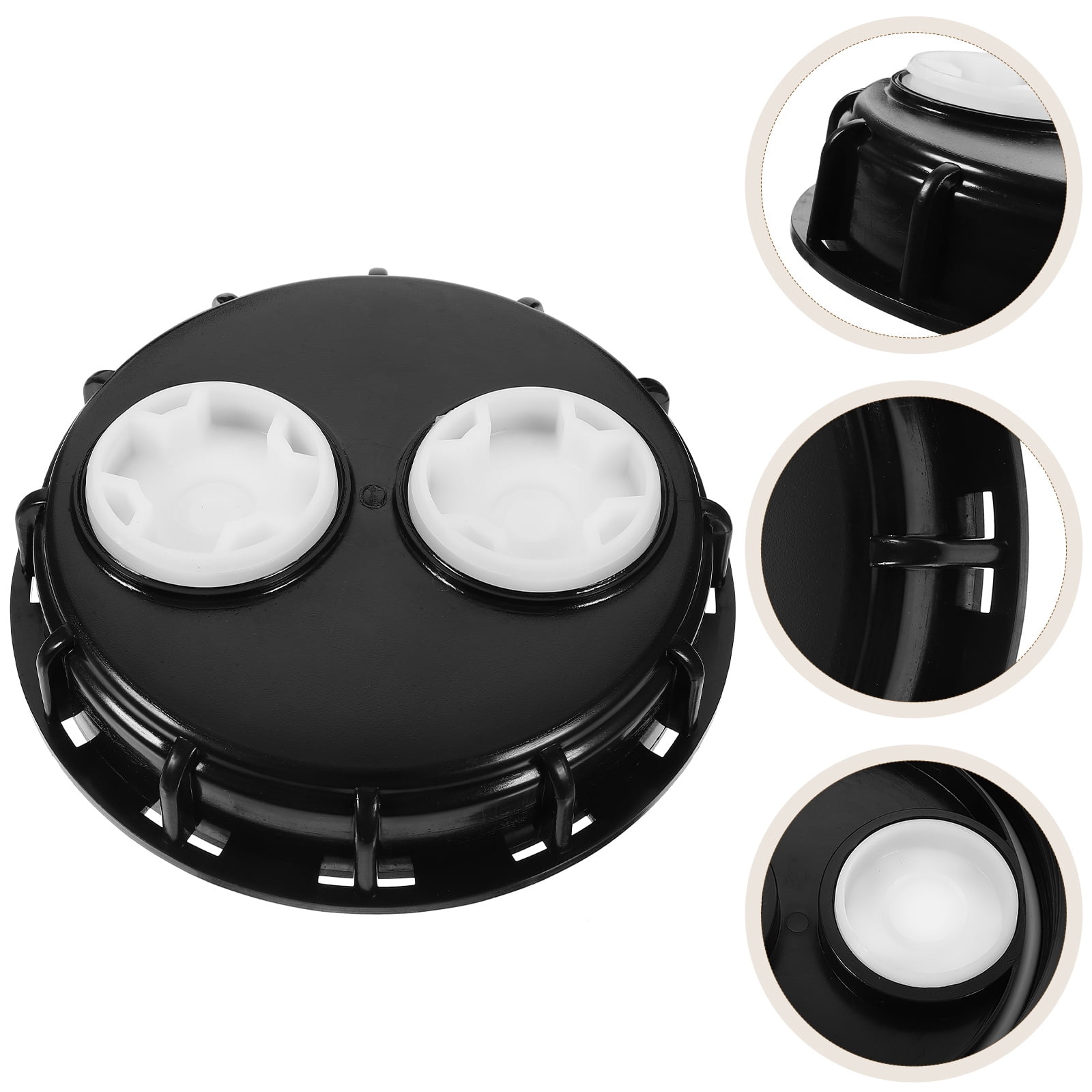 BALAHAPY Black Plastic Can Sealer Cap 1Pcs for Utility Buckets in ...