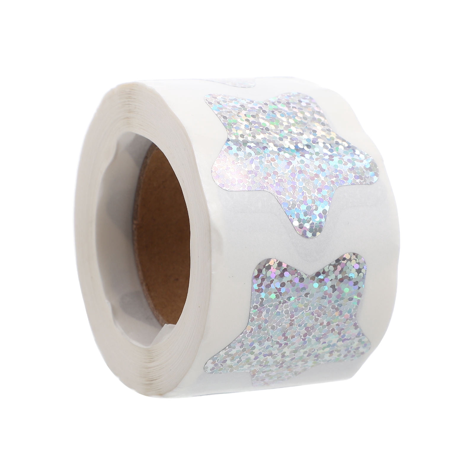 BALAHAPY Classroom Star Rewards 500 per Roll Silver Star Stickers for ...
