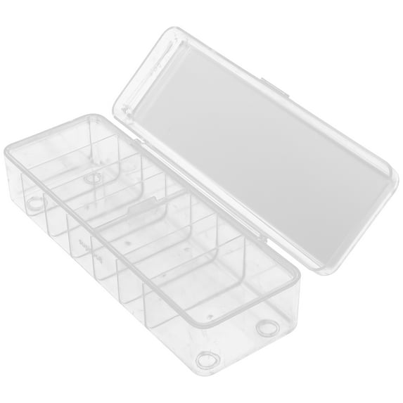 BALAHAPY Desk Wire Organiser 1Pack Transparent Plastic Cable Storage ...