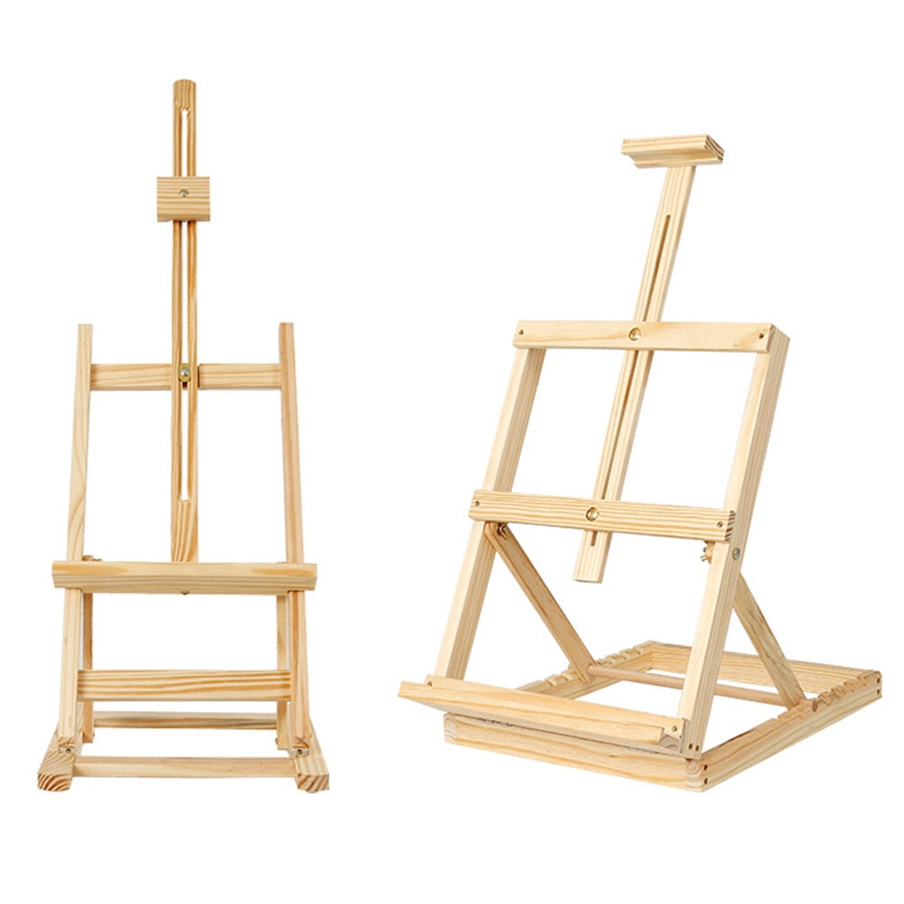 BALAHAPY Display Easel Stand Pine Wood Artistic Classic Style for ...