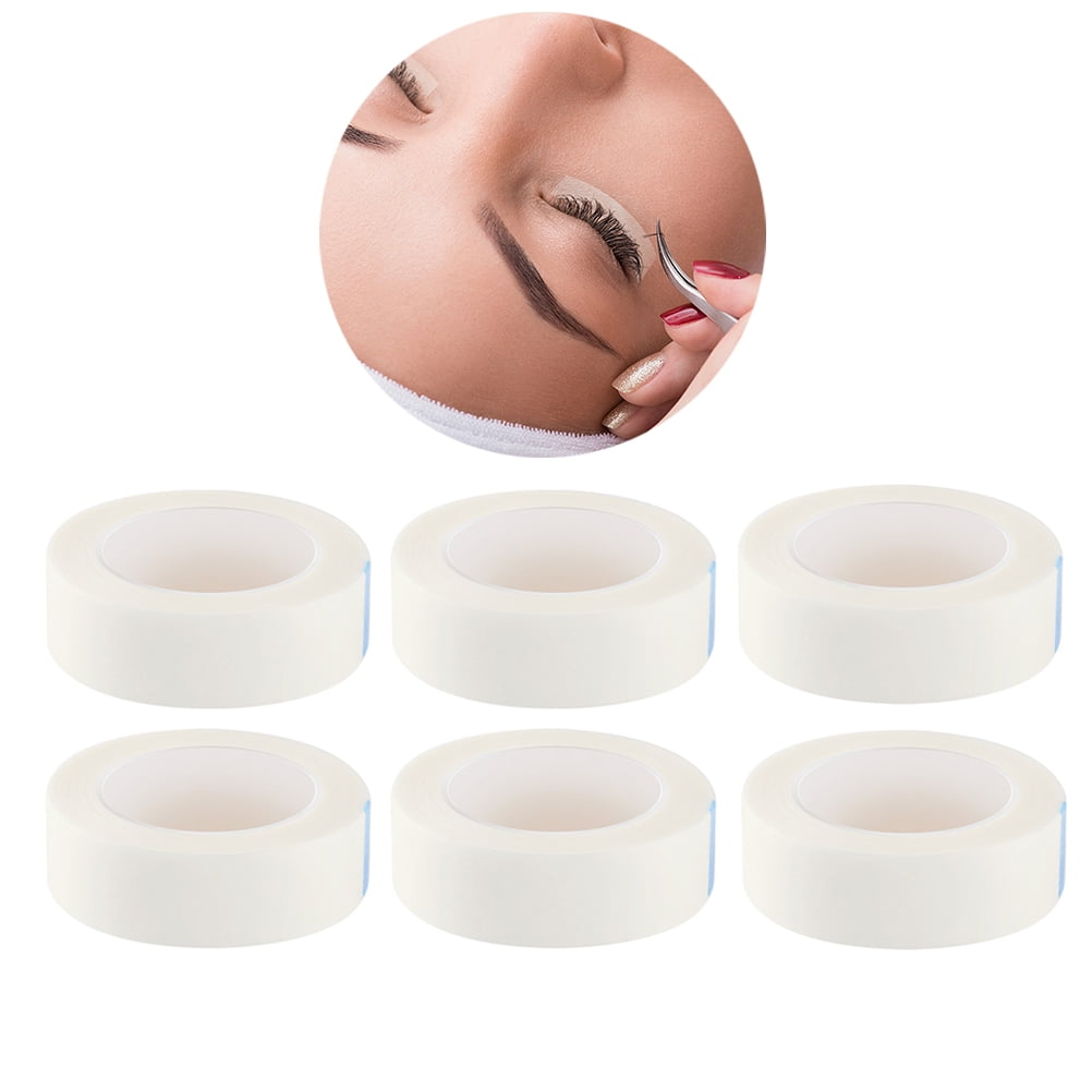 BALAHAPY Eyelash Isolation Tape 12 Rolls White Non Woven Fabric Secure ...
