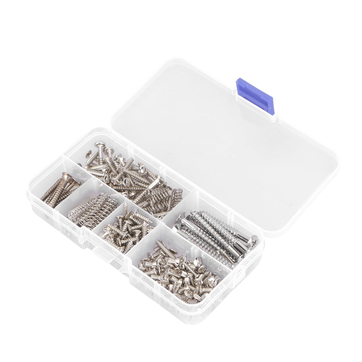 BALAHAPY Guitar Mounting Screws Set Silver 12*6.5CM for Electric Guitar ...