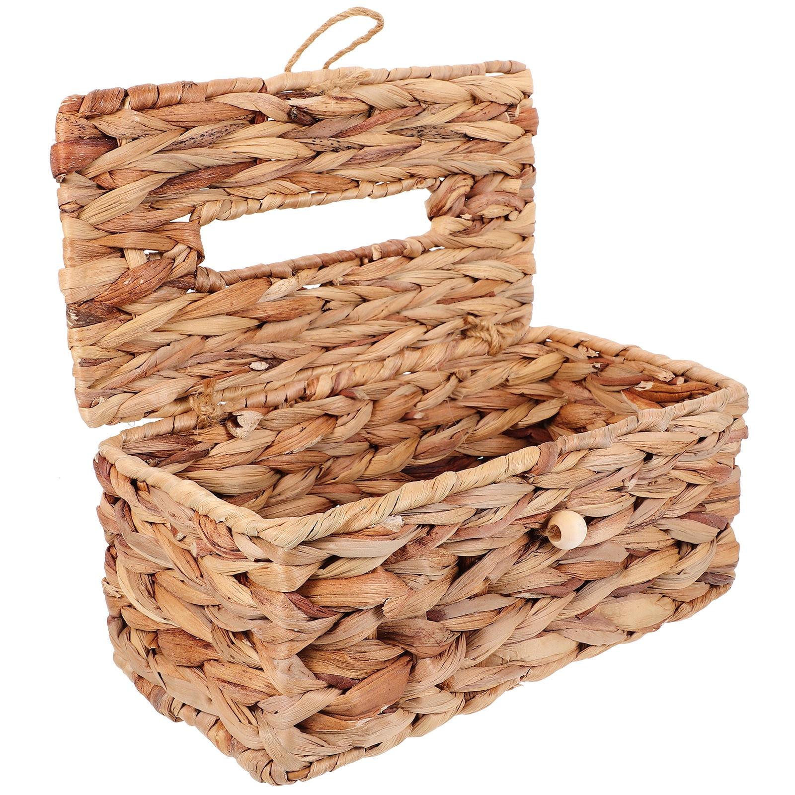 BALAHAPY Multifunctional Tissue Storage Box With Push Pull Groove ...