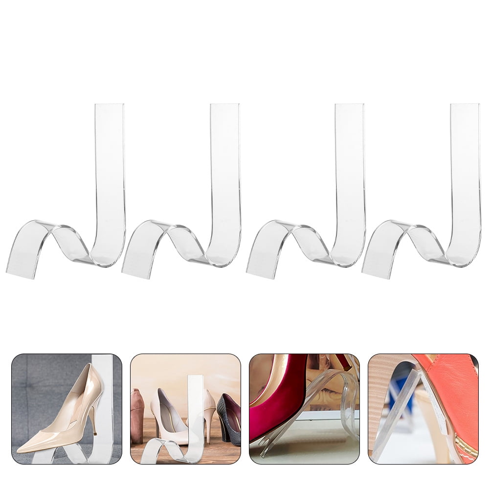 BALAHAPY Shoe Riser Display Shoes Display Rack Acrylic Simple Design ...