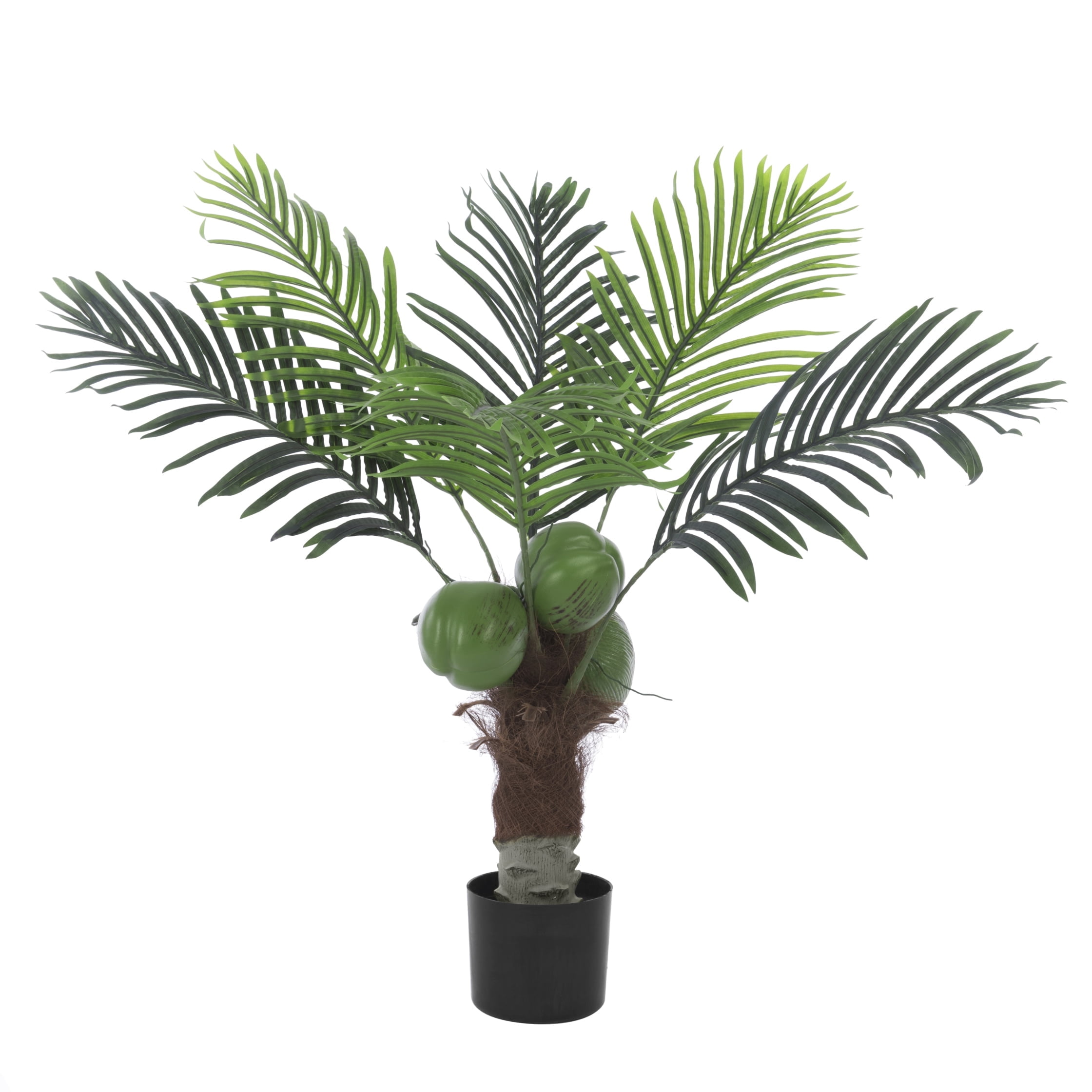 BALANBO 3ft Artificial Phoenix Palm Tree, Faux Coconut Silk Palm Tree ...