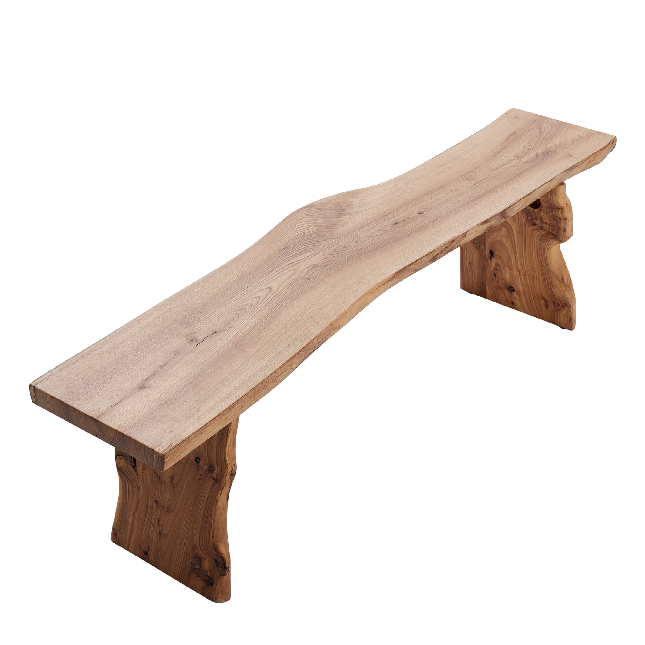 BALANBO Natural Edge Bench Solid Rustic Bench Unique Table, Bedroom, or ...