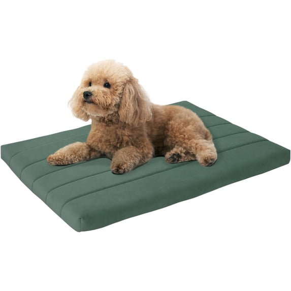 BALANCE Dog Crate Bed, Orthopedic Dog Bed Pad with Waterproof Liner ...