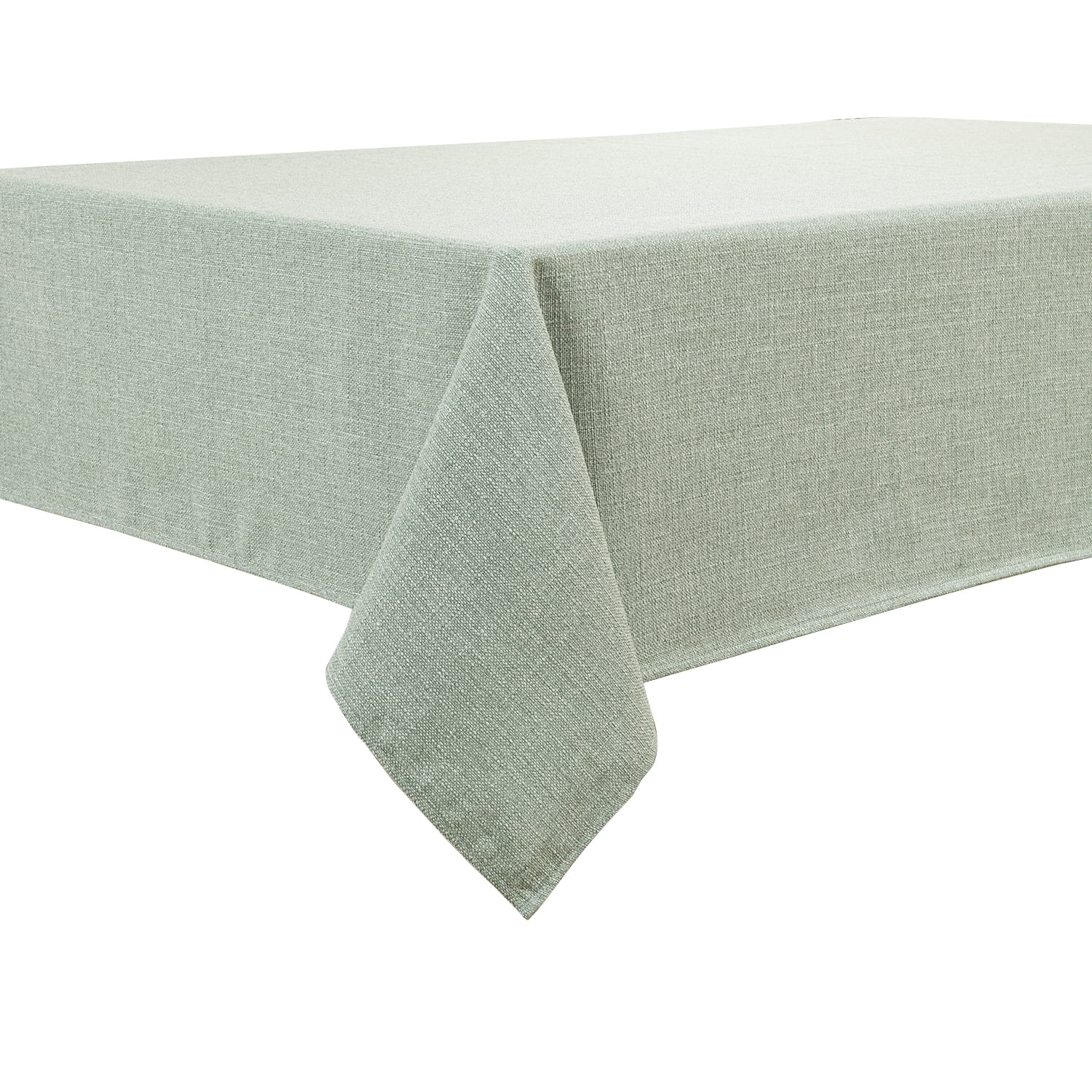 BALCONY & FALCON Rectangle Tablecloth Waterproof Thick Faux Linen Table ...