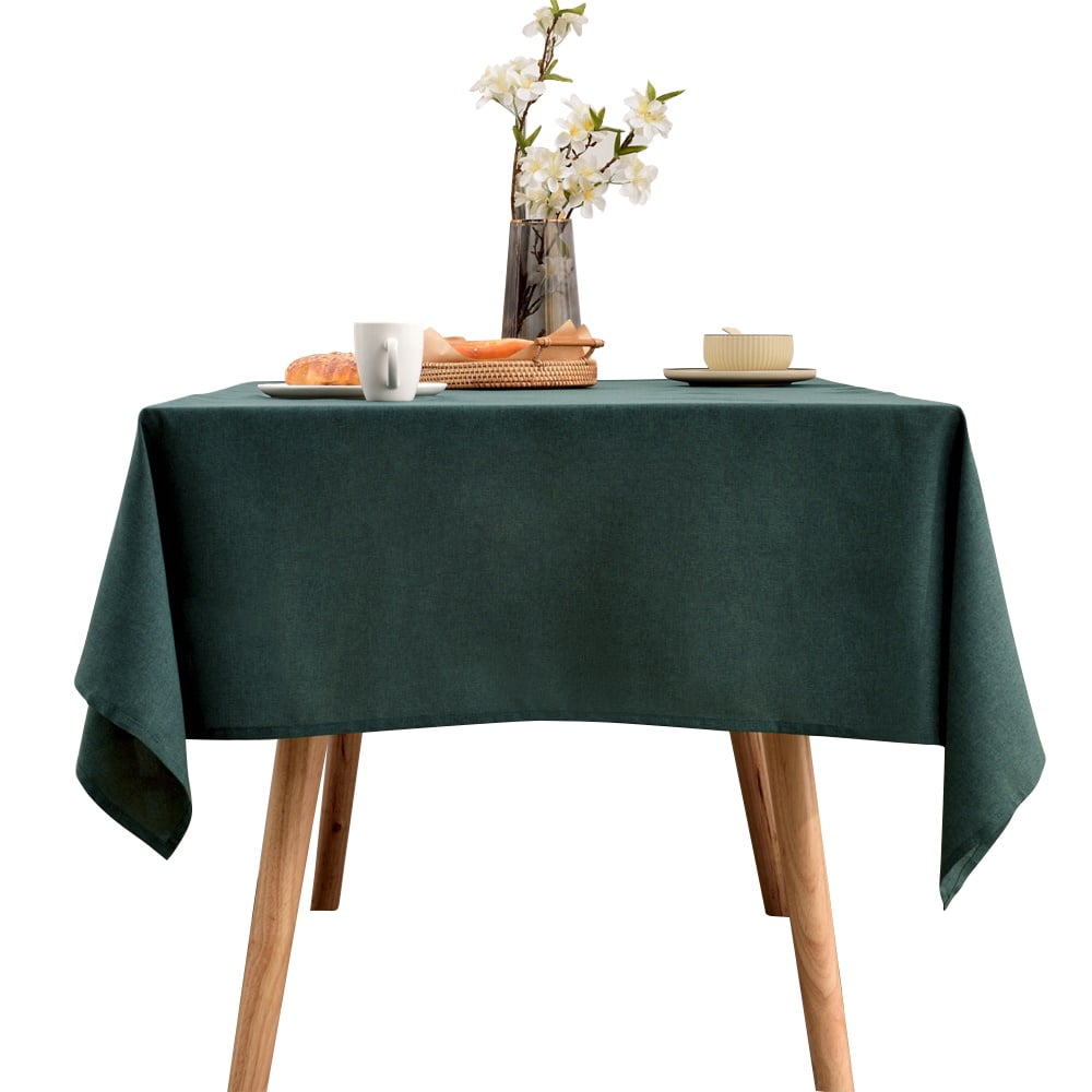 BALCONY & FALCON Rectangular Tablecloth Fine Yarns Linen Waterproof ...
