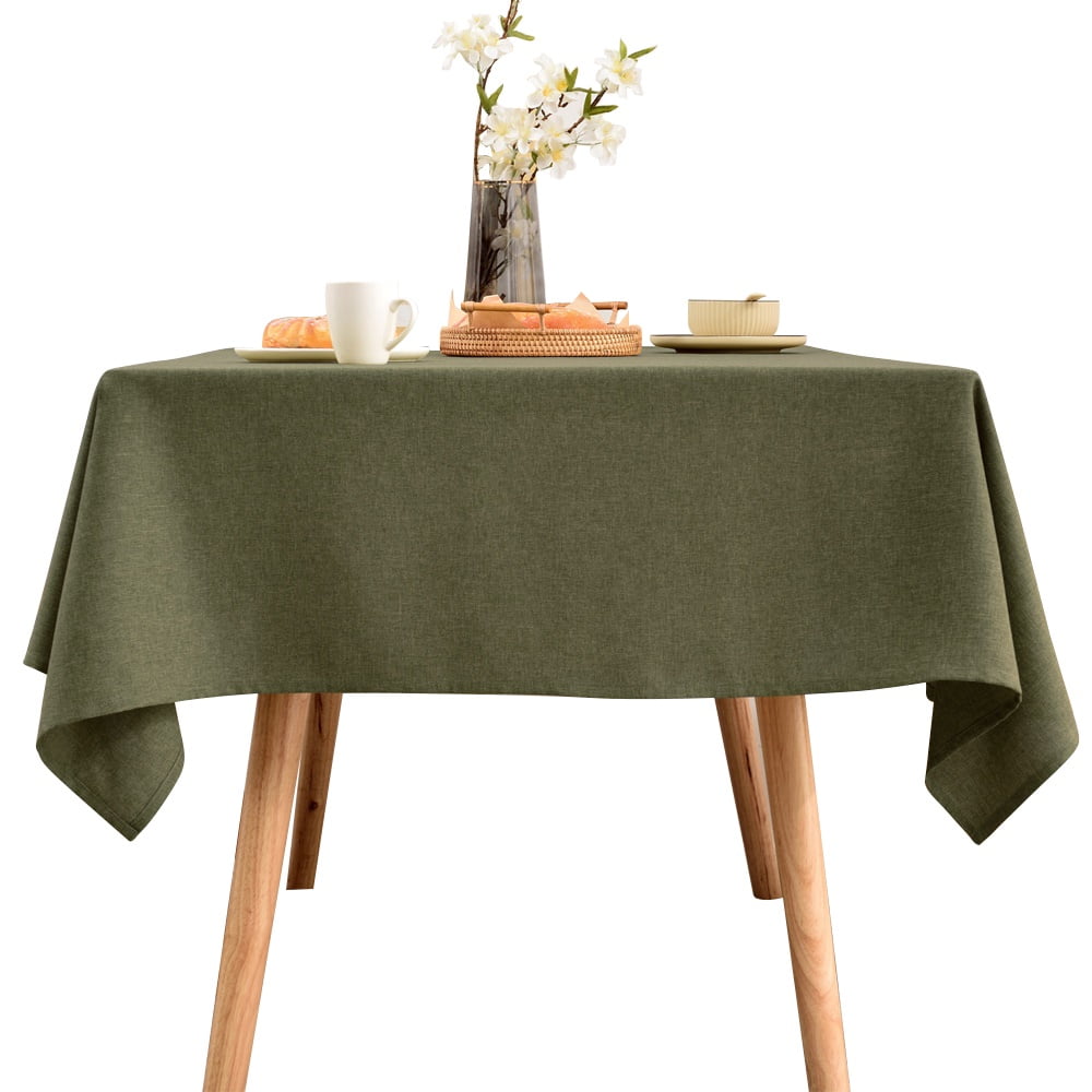 BALCONY & FALCON Rectangular Tablecloth Fine Yarns Linen Water ...