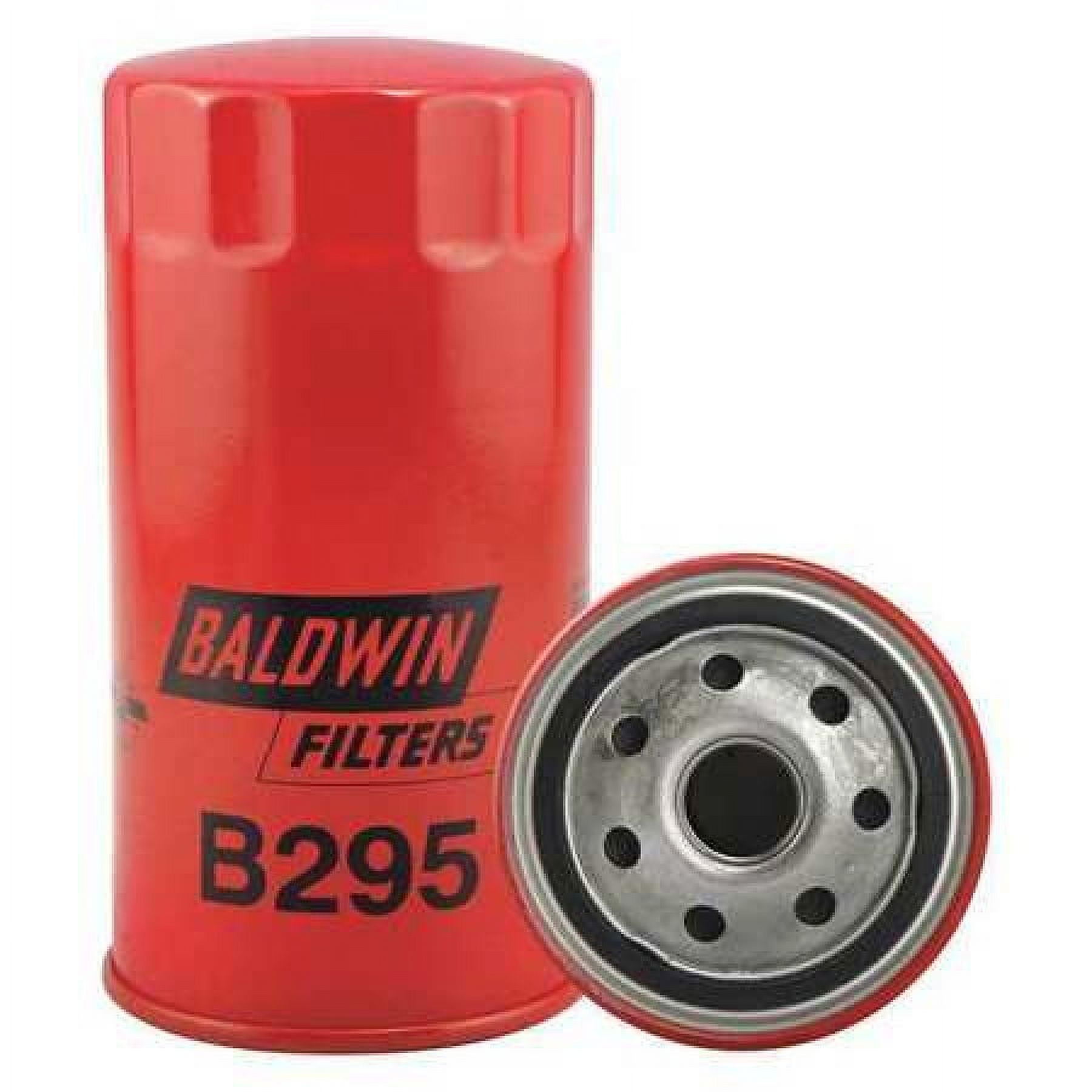 BALDWIN FILTERS B295 Oil Filter,Spin-On,Full-Flow Fits select: 1987 ...