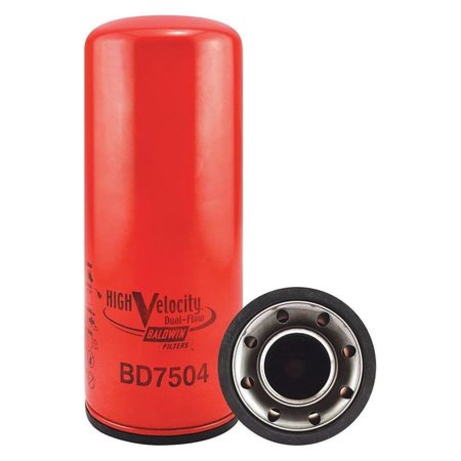 BALDWIN FILTERS BD7504 Oil Filter,Spin-On,Dual-Flow - Walmart.com