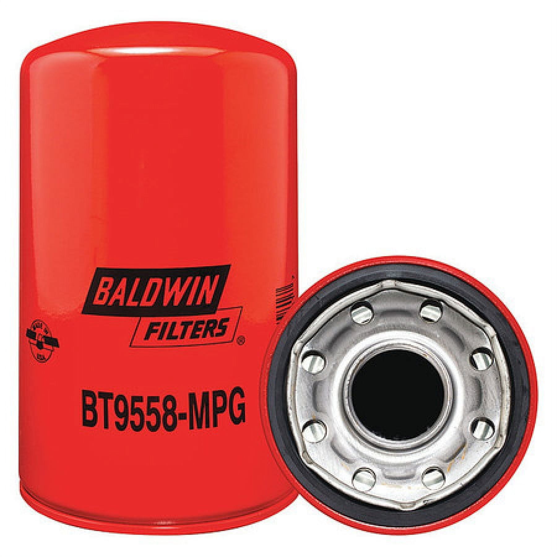 BALDWIN FILTERS BT9558-MPG Hydraulic Filter,4-21/32 x 8-3/32 In ...