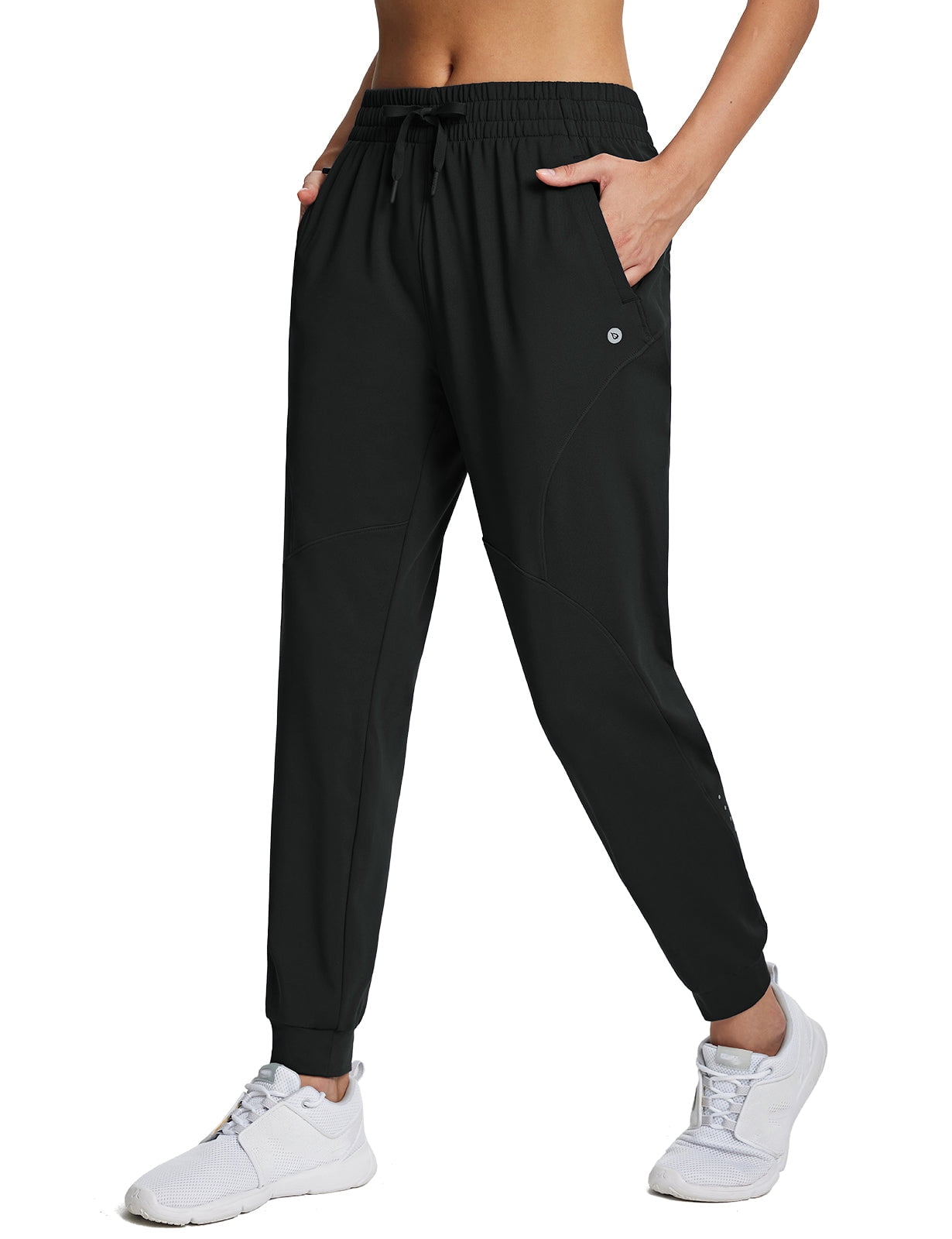BALEAF Fleece Lined Joggers Women Waterproof Hiking Pants Thermal ...